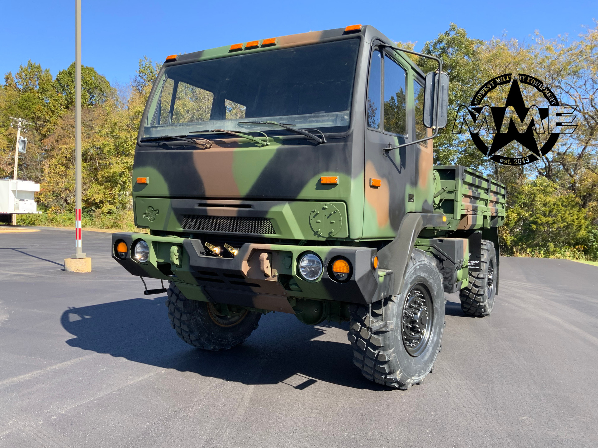 1993 Stewart & Stevenson M1078 4X4 2 1/2 Ton Cargo Truck - Midwest ...