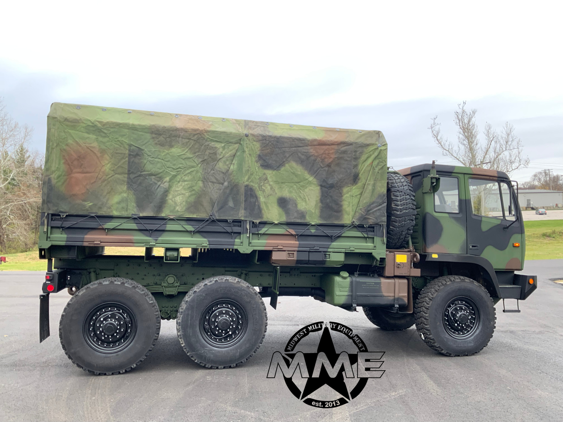 2003 Stewart & Stevenson M1083a1 MTV 5 Ton 6X6 Military Cargo