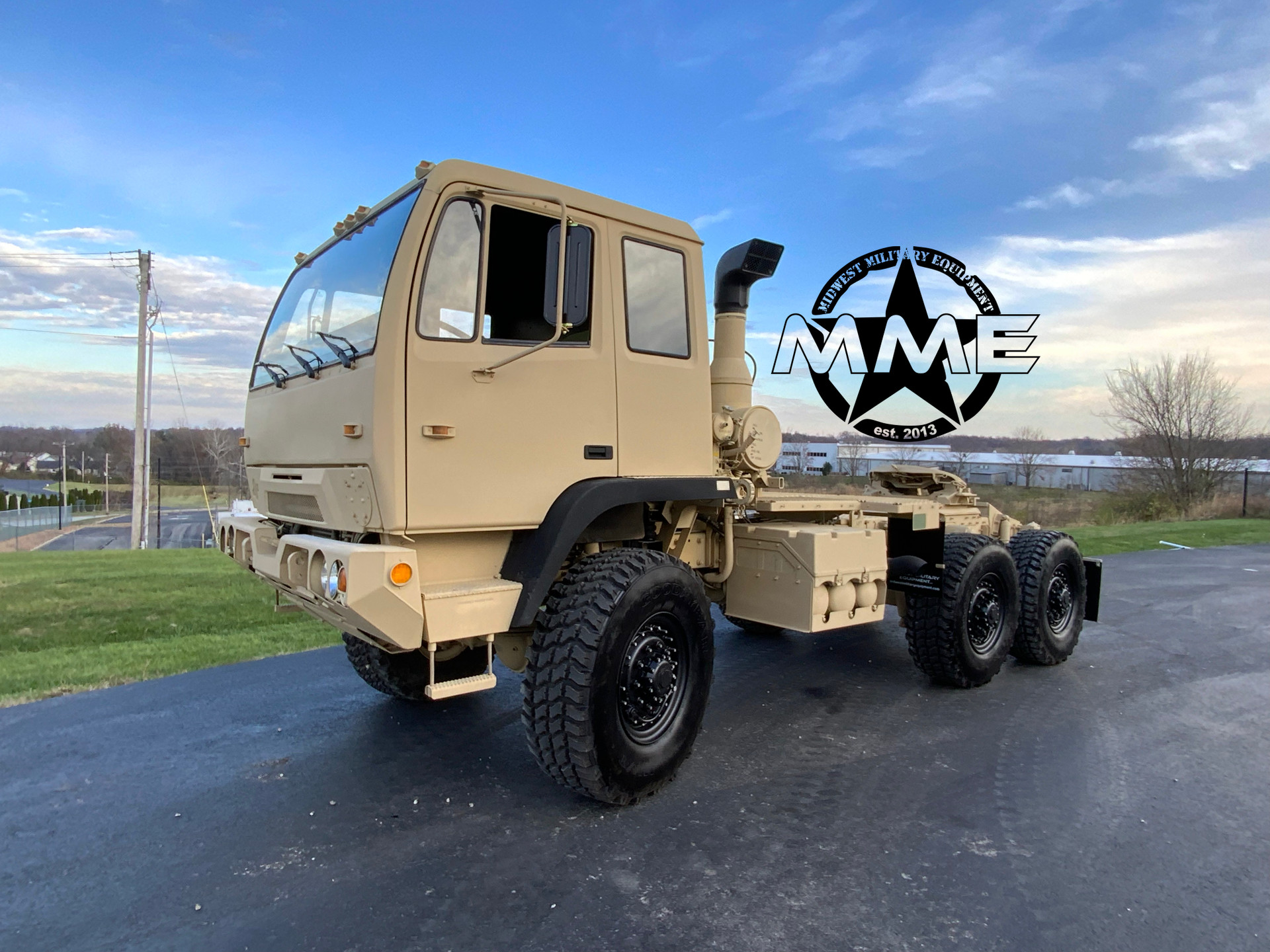 2000 Stewart & Stevenson M1088A1 5 Ton 6 x 6 Military Truck Tractor Semi