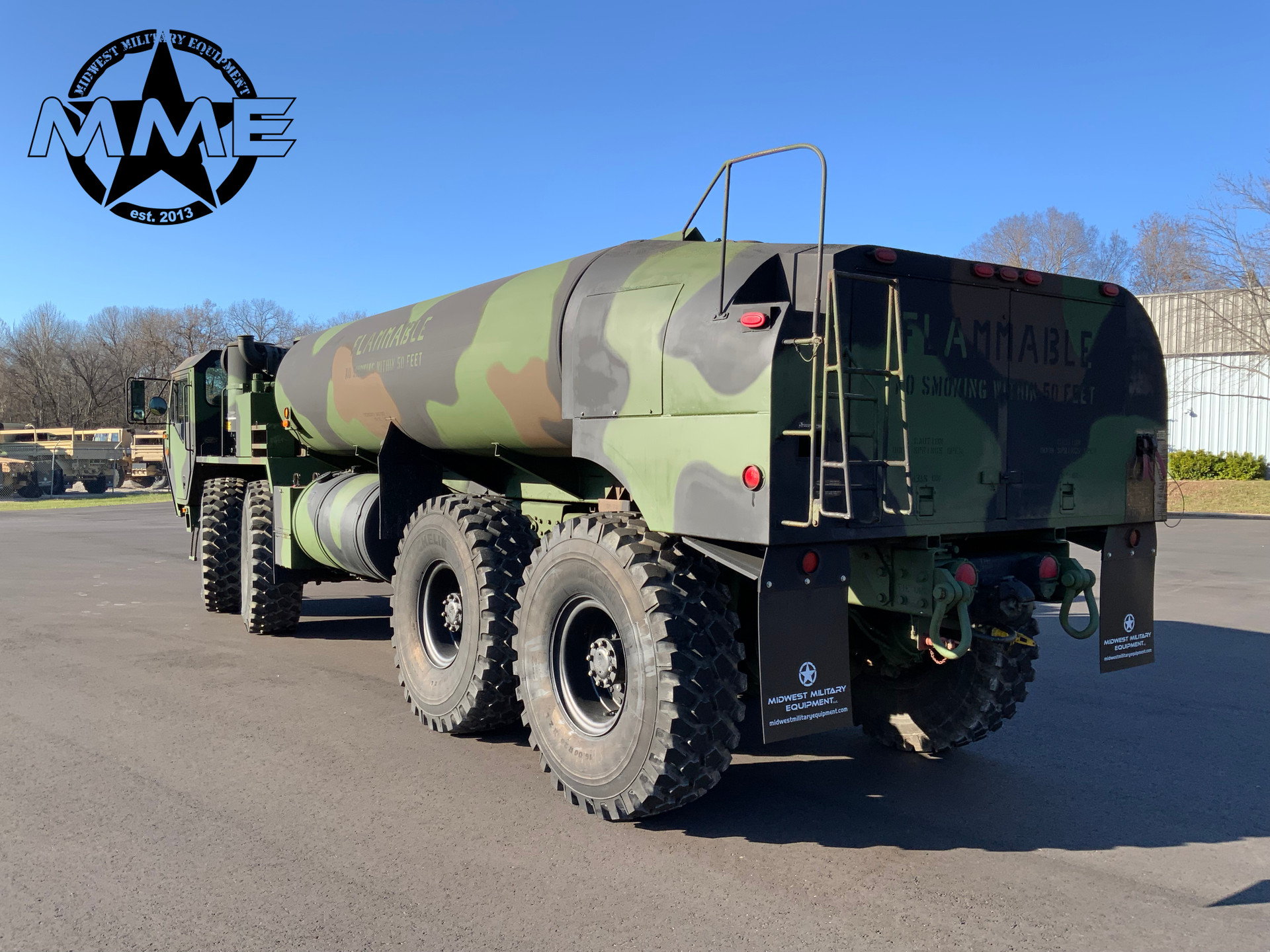 1990 Oshkosh Hemtt M978 Fuel Tanker Truck 8x8