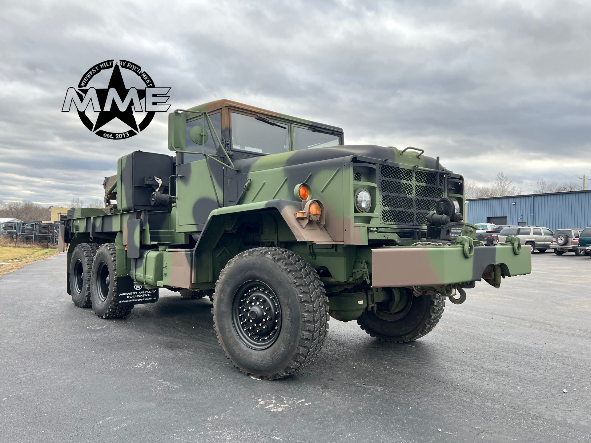 BMY M936A1 5 Ton Military 6x6 Wrecker Truck 35,000lbs winch
