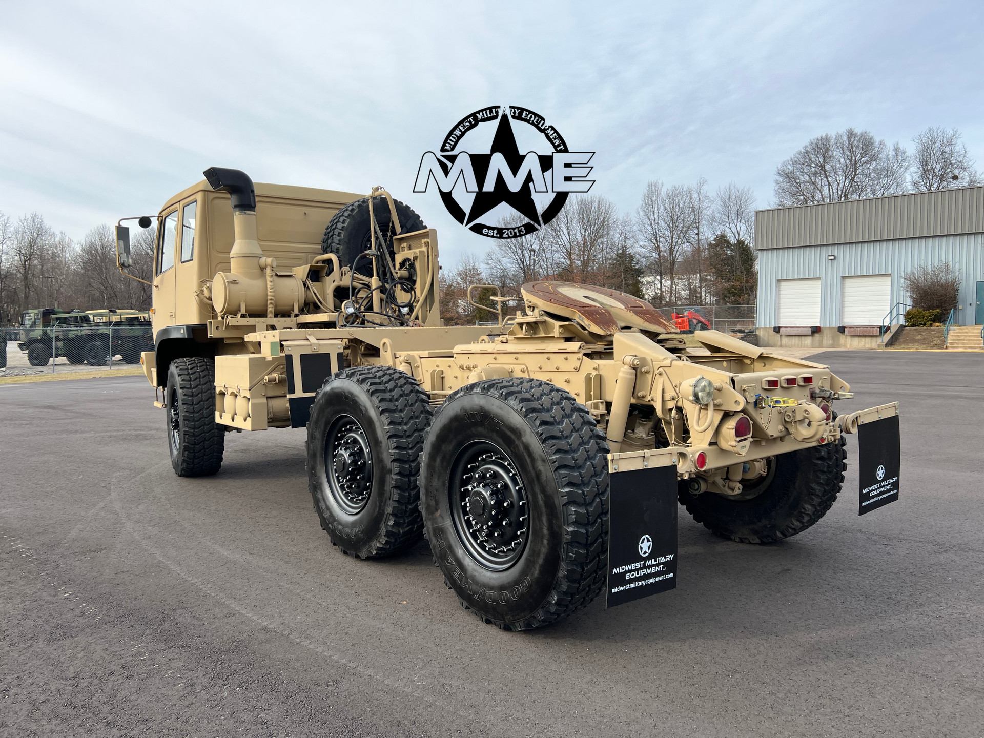 1998 Stewart & Stevenson M1088 Military 5 Ton MTV 6x6 Tractor Truck