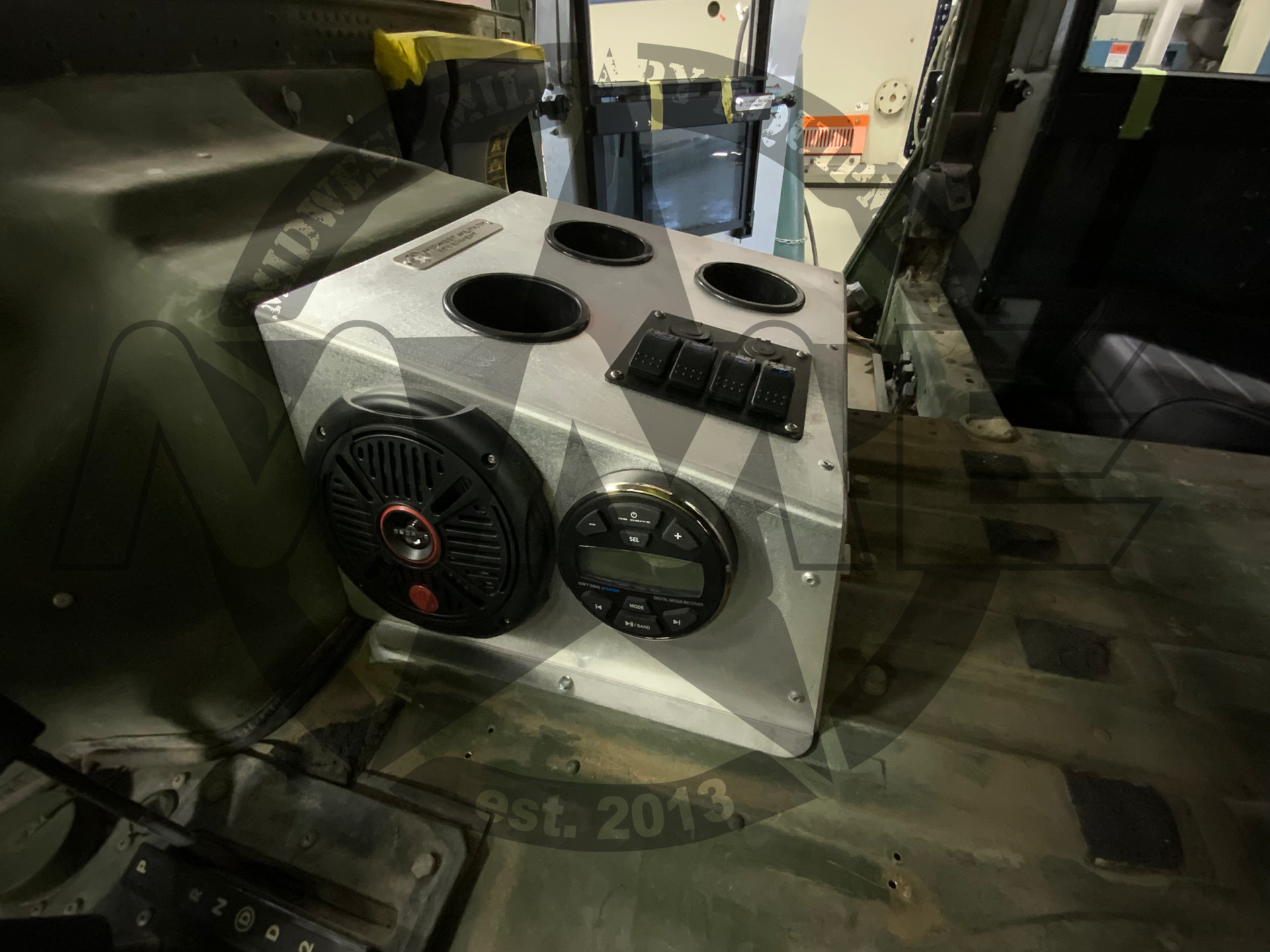 Marine Grade Radio System For Turbo HMMWV/ HUMVEE