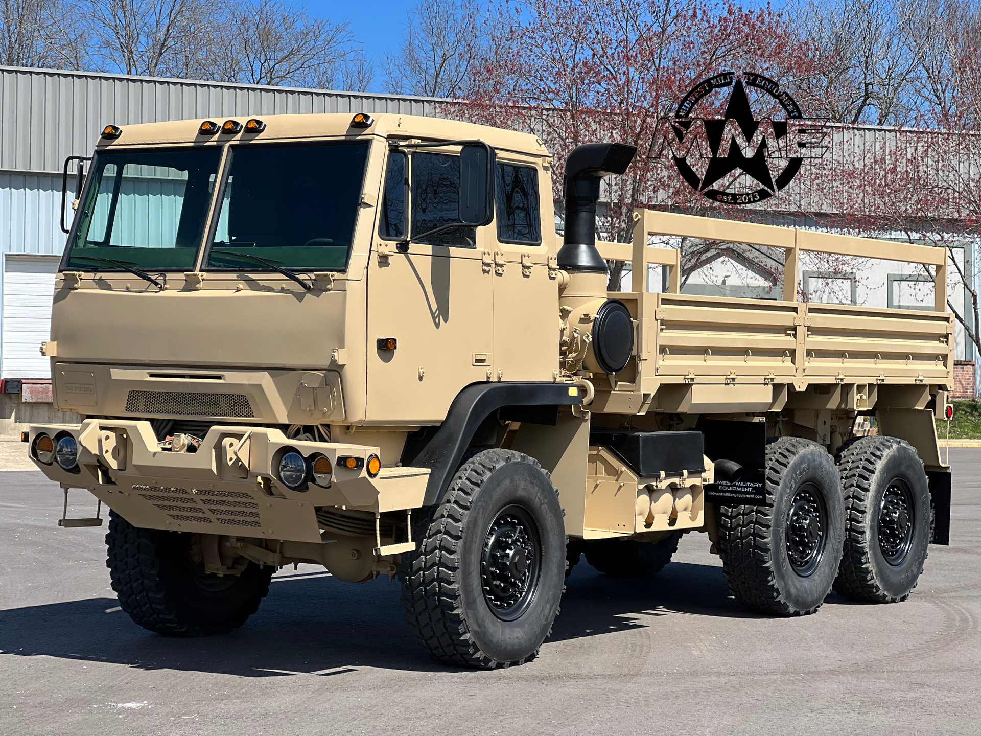 2009 BAE Systems M1085a1 P2 Armored 6x6 Cargo Truck