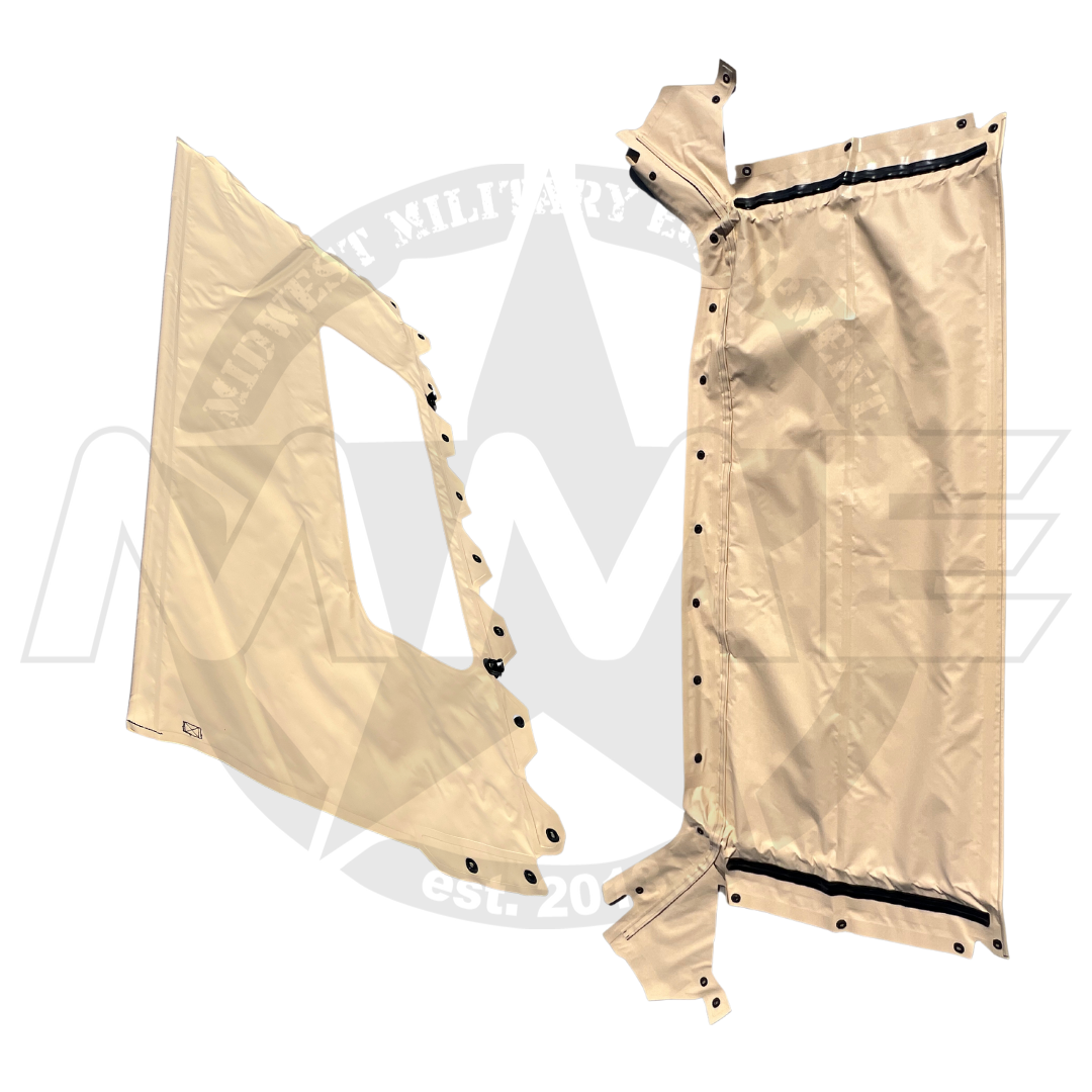 Replacement 2 Man Soft Top Kit & Rear Curtain For HMMWV /Humvee