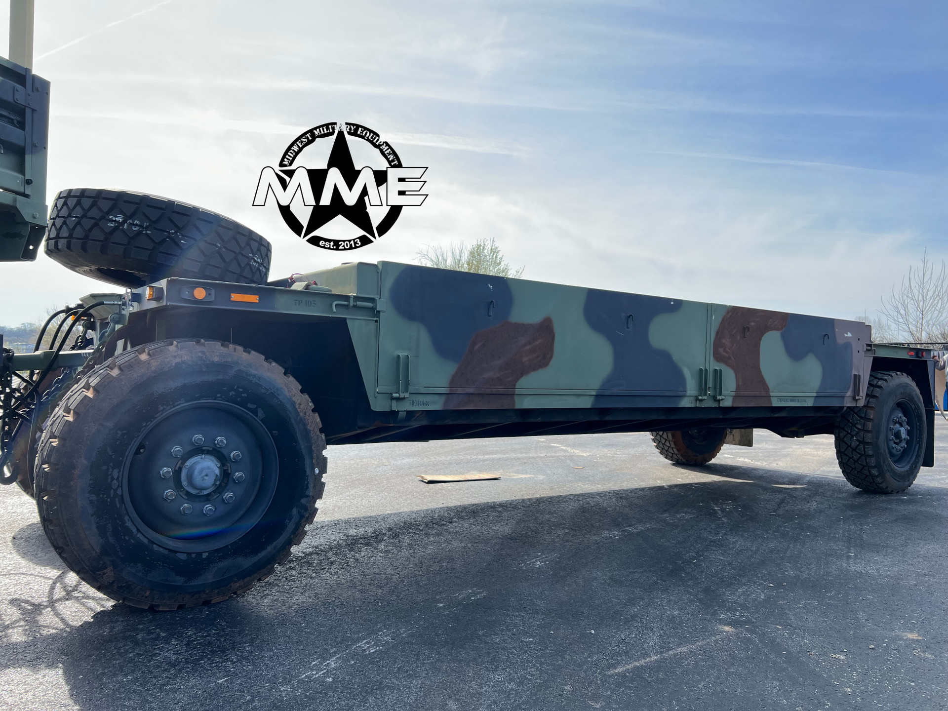 11 Ton M989A1 Hemtt Trailer