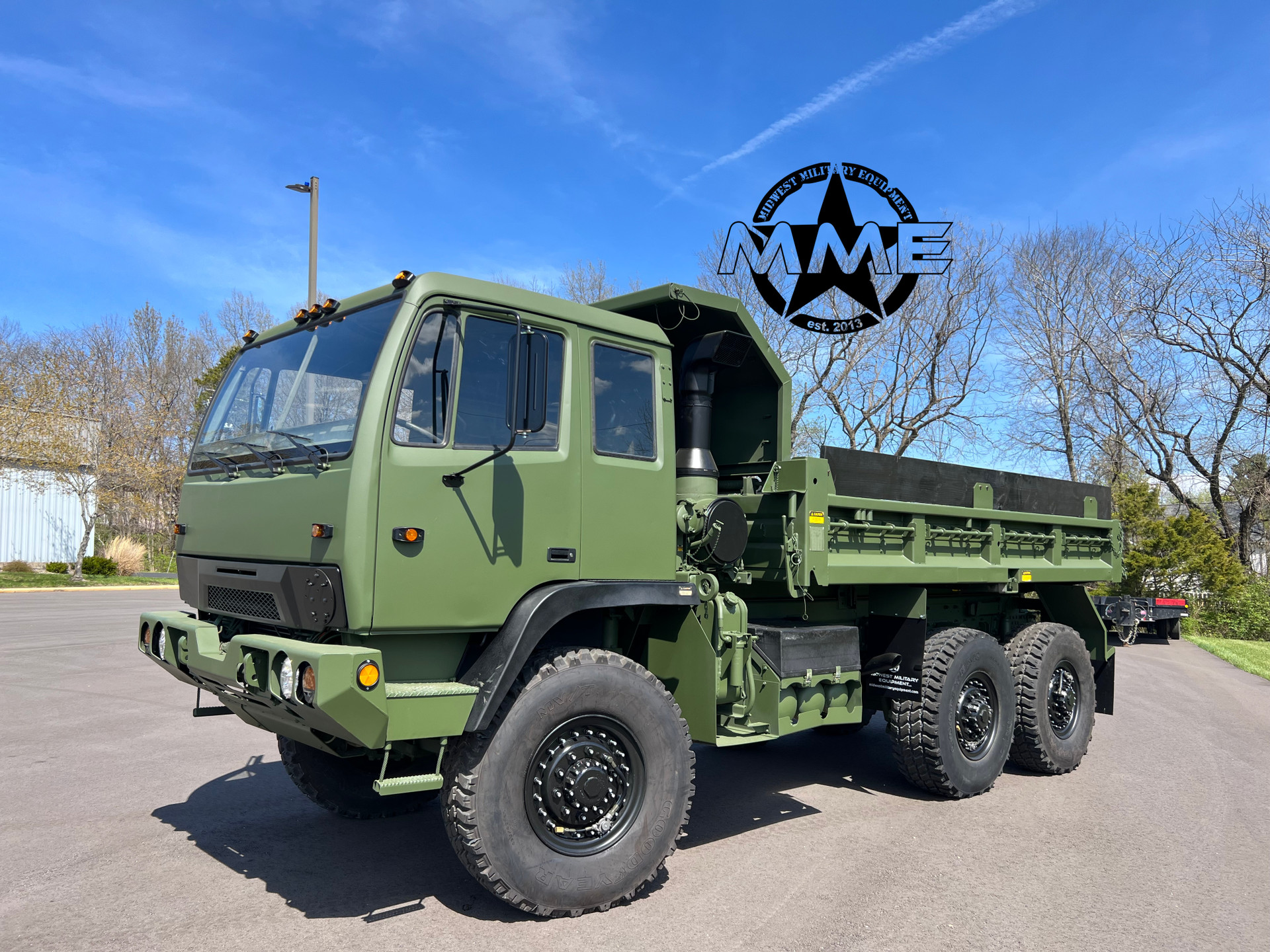 1995 Stewart Stevenson M1090 5-Ton MTV 6x6 Dump Truck