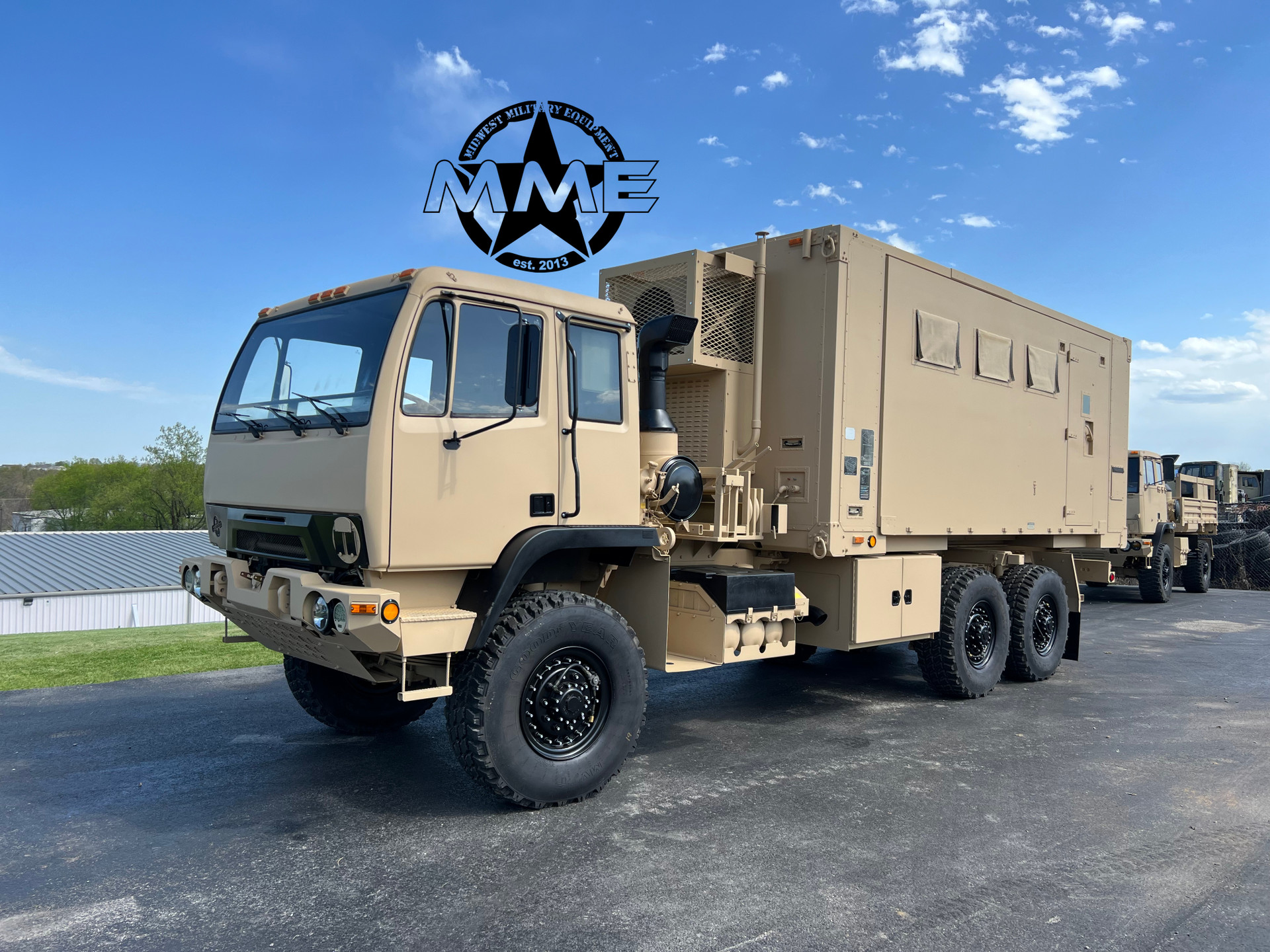 2007 Stewart & Stevenson M1087A1R MTV 5 Ton 6x6 Expandable Van Truck