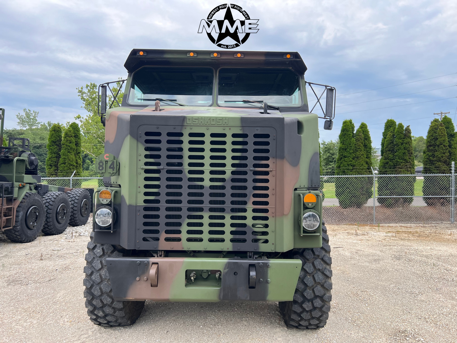 1993 Oshkosh M1070 8x8 HET Military Heavy Haul Truck Tractor Overhauled ...