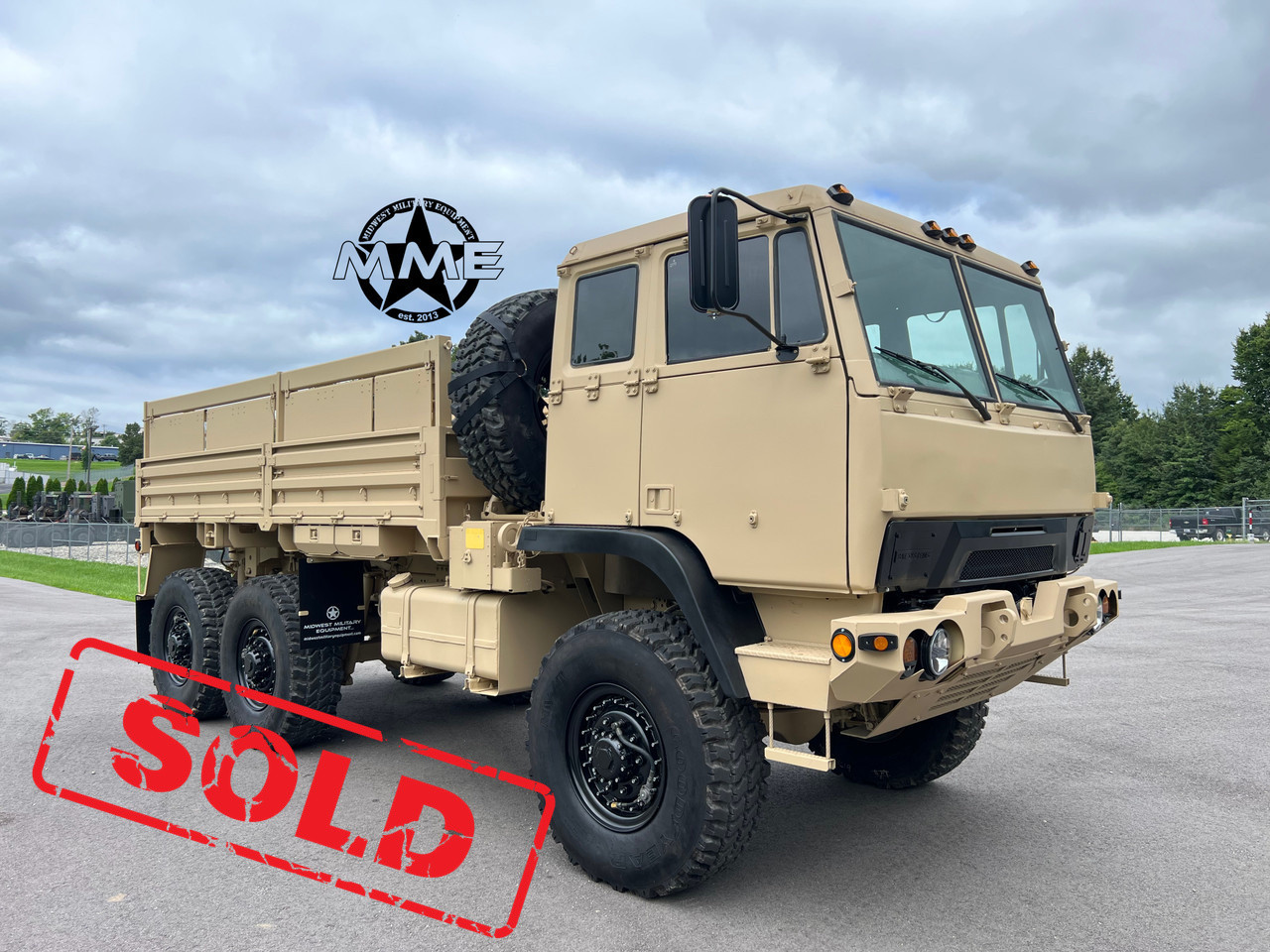 2009 BAE Systems M1085a1 P2 Armored 6x6 Cargo Truck