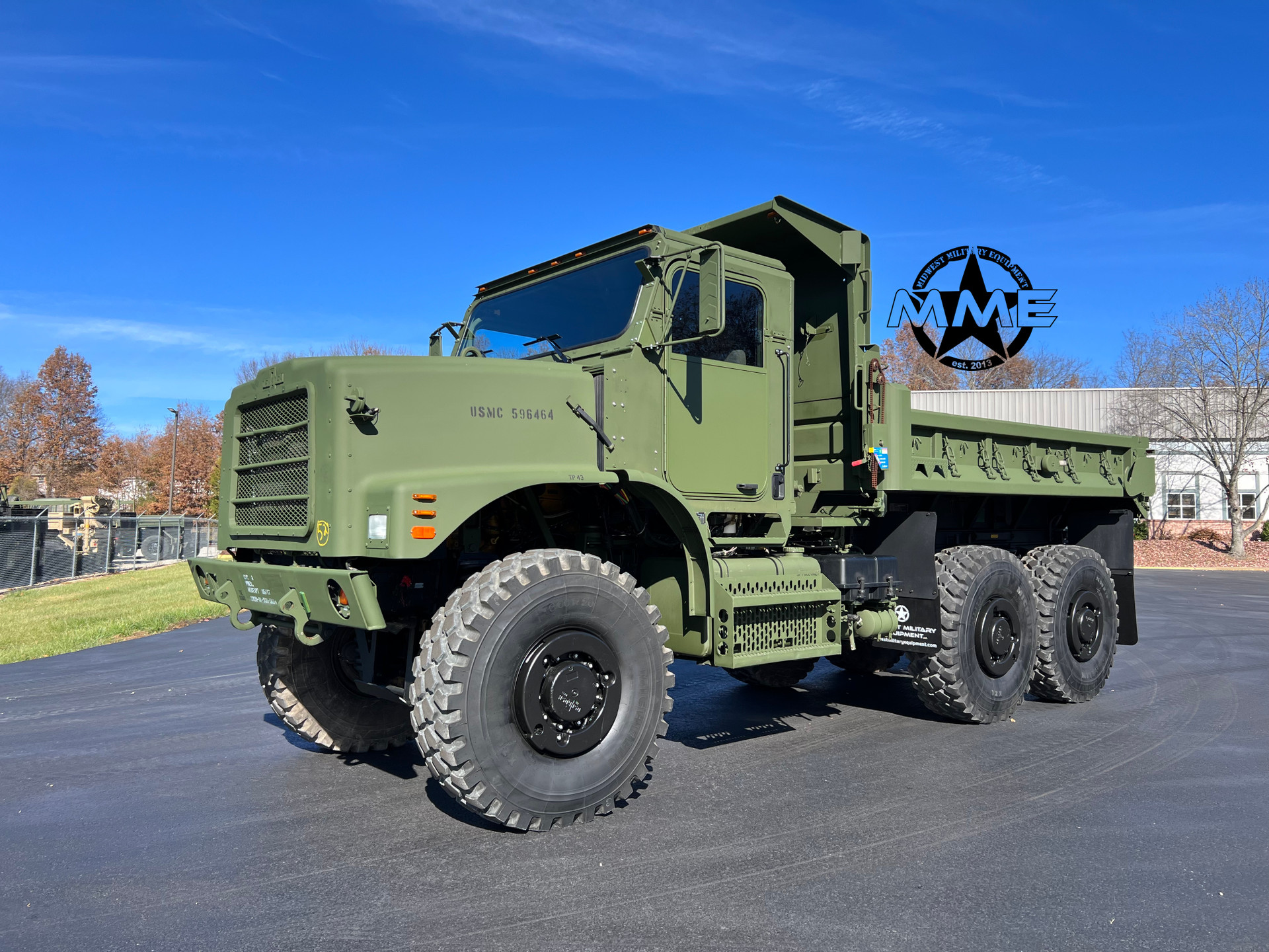2001 Oshkosh MK23 MTVR 7 Ton 6x6 Cargo Truck