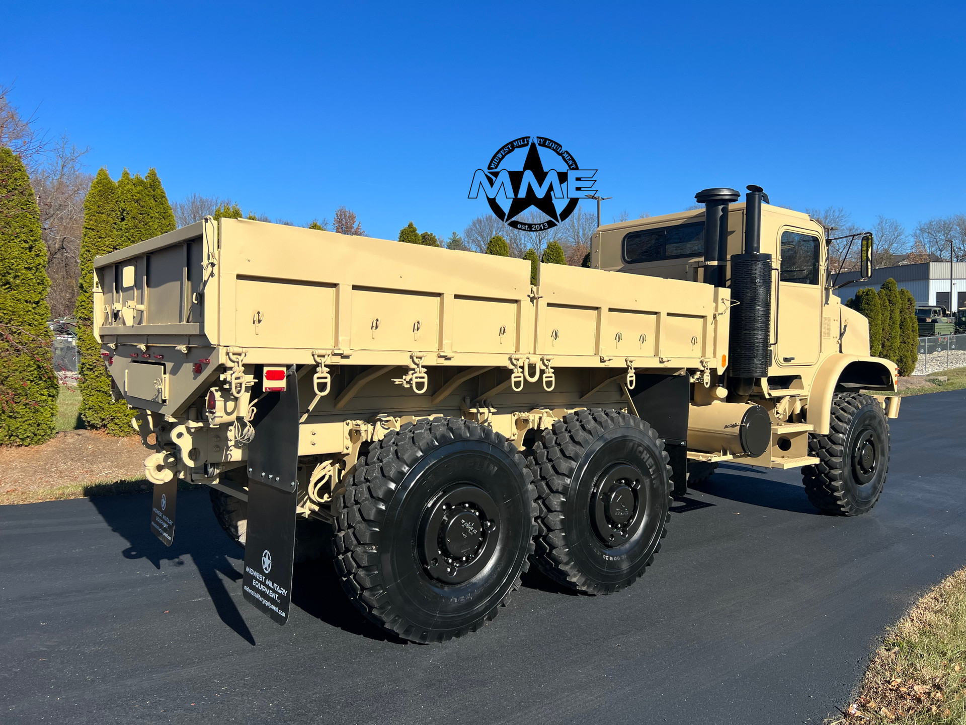 2001 Oshkosh MK23 MTVR 7 Ton 6x6 Cargo Truck