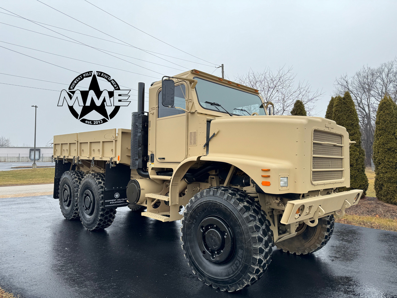 2001 Oshkosh MK23 MTVR 7 Ton 6x6 Cargo Truck
