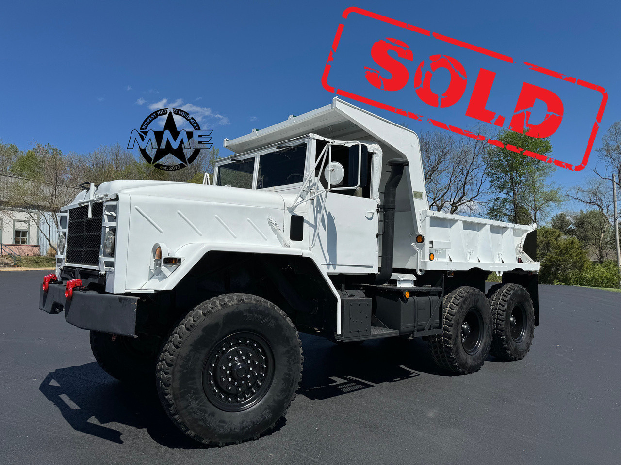 2008 M1061A1 Flatbed General Purpose 5 Ton Military Trailer