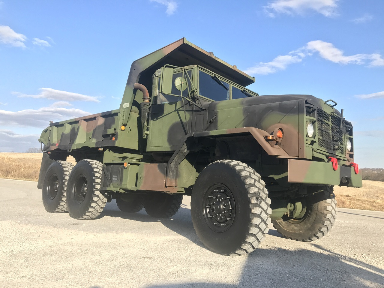 2009 Rebuild M929A1 Am General 6x6 Dump Truck