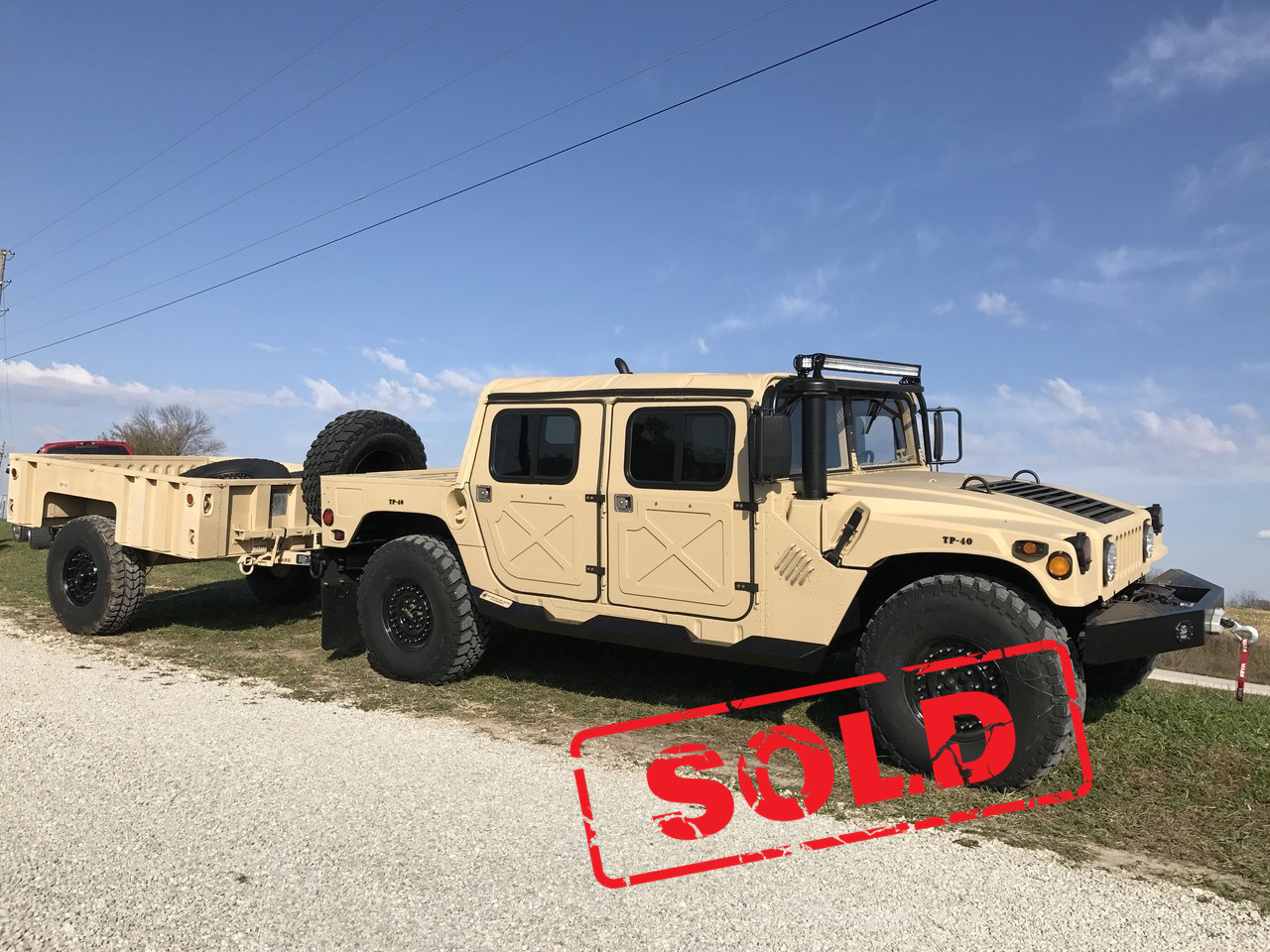 2005 Rebuild Tan M998 Humvee SOLD