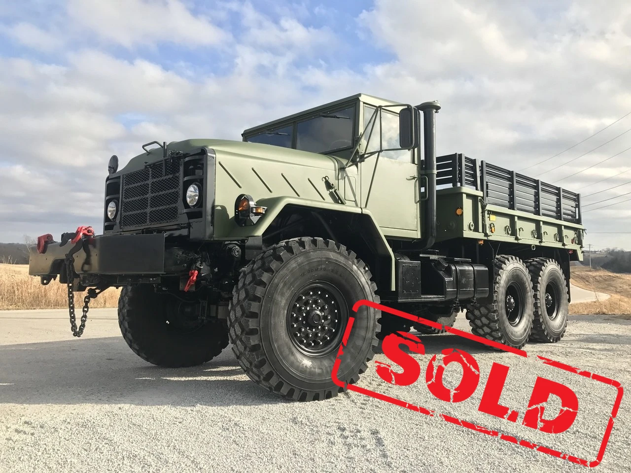 1990 BMY M923a2 5 Ton Military 6X6 Cargo Truck - Midwest Military Equipment