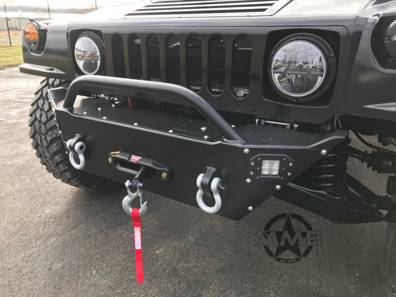 Front Low Profile Winch Bumper for Humvee/Hummer/Humvee