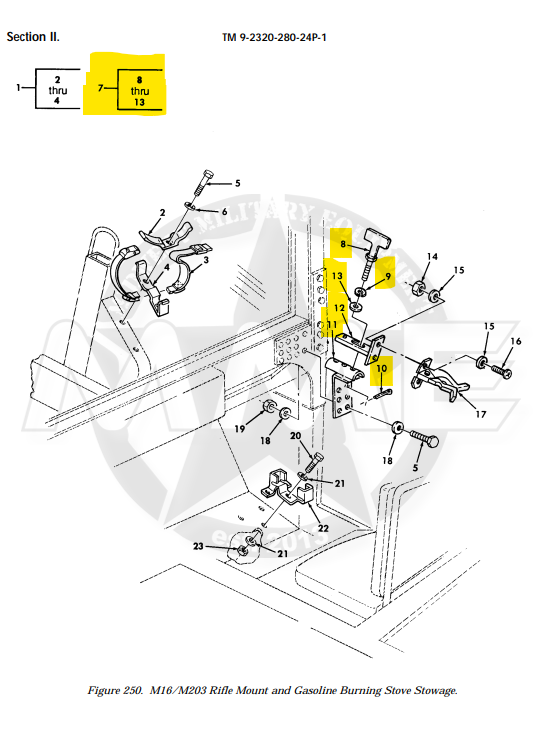 Rifle Mount Bracket