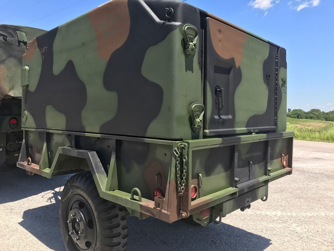 MILITARY CAMPER Cargo Trailer M105A2 HEAVY DUTY 1 1/2
