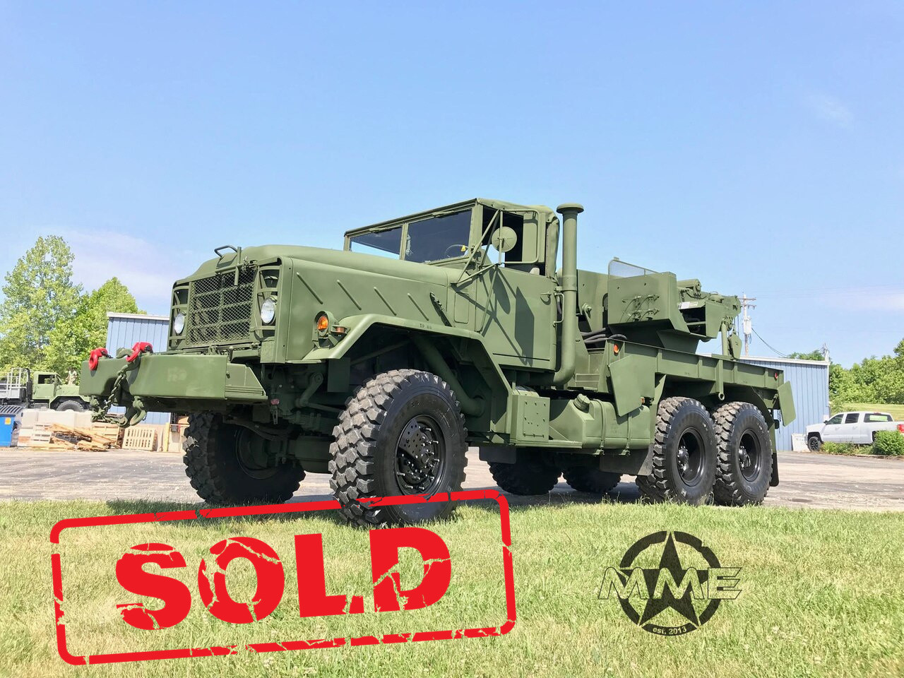 2008 M916a3 Freightliner 6x6 Semi Truck Tractor With 45,000LB Rear ...