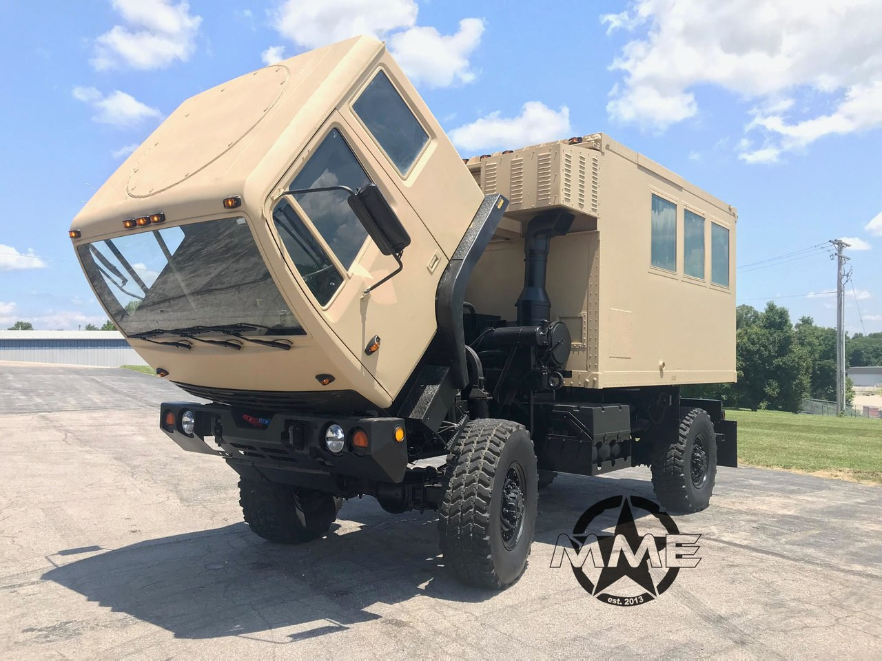 M1079 2 1/2 Ton LMTV Stewart & Stevenson 4x4 Camper Truck - Midwest ...