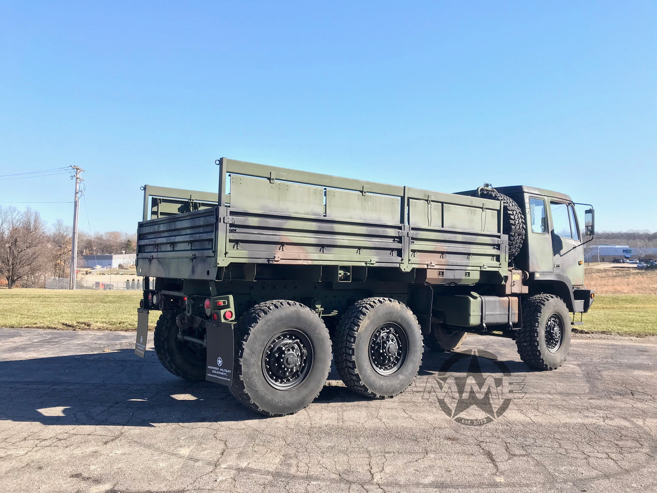 1994 Stewart & Stevenson M1083 6x6 5 Ton Military Cargo Truck