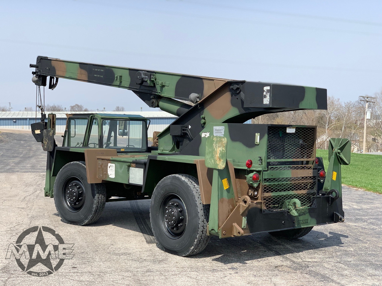 Koehring (TEREX) LRT 110 7.5 Ton Lifting Capacity 4X4 Rough Terrain Crane