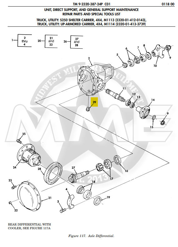 Magnetic Axle Drain Plug