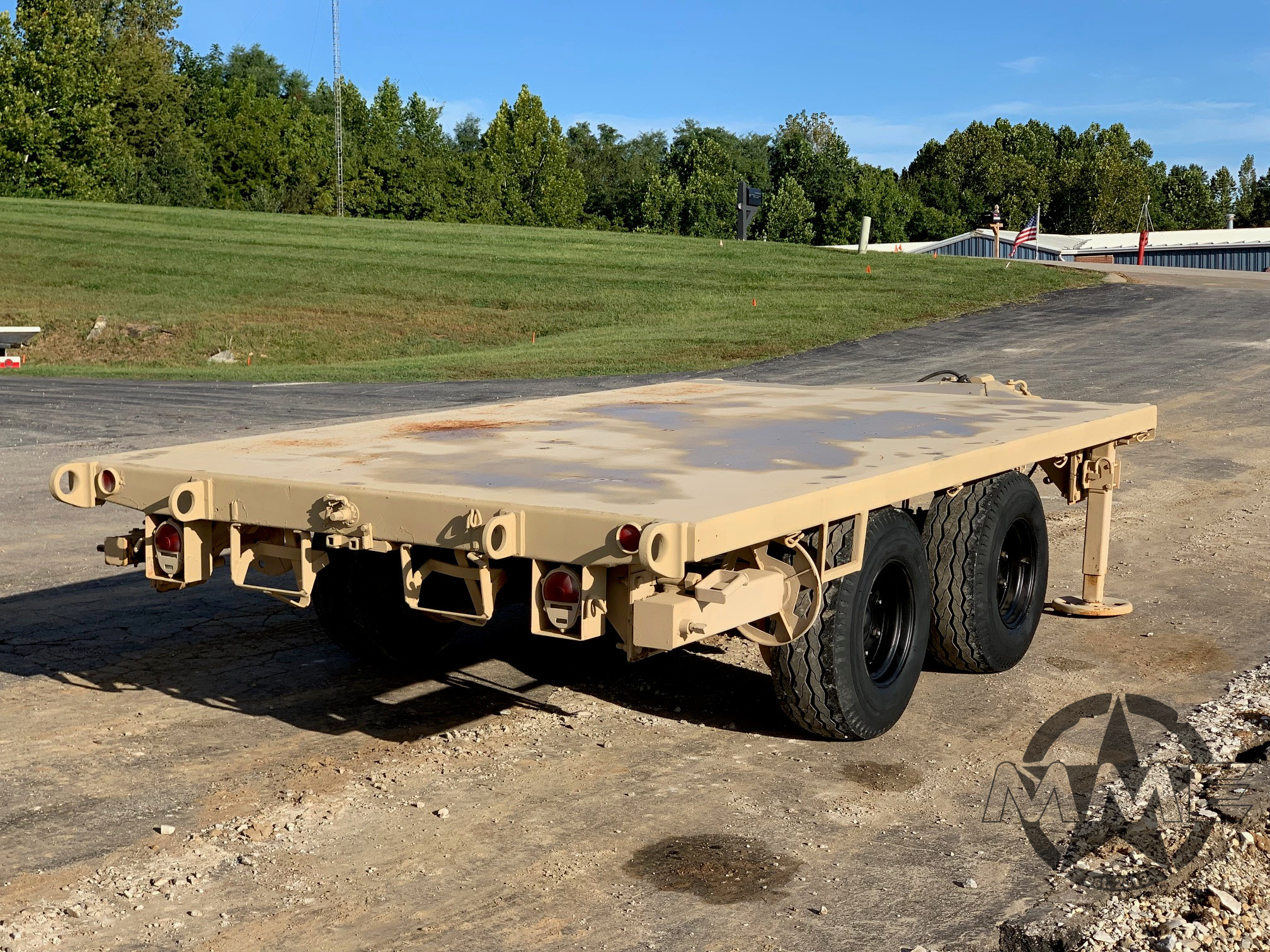 2008 M1061A1 Flatbed General Purpose 5 Ton Military Trailer