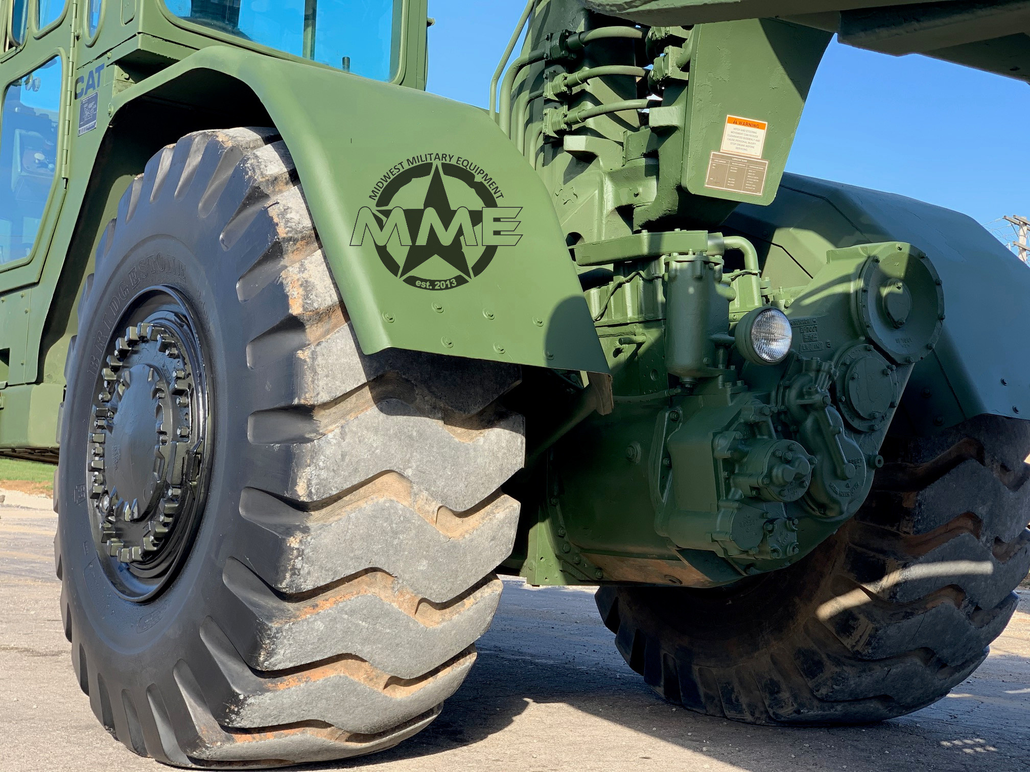 Cat 621B EX Military Motor Scraper - Midwest Military Equipment