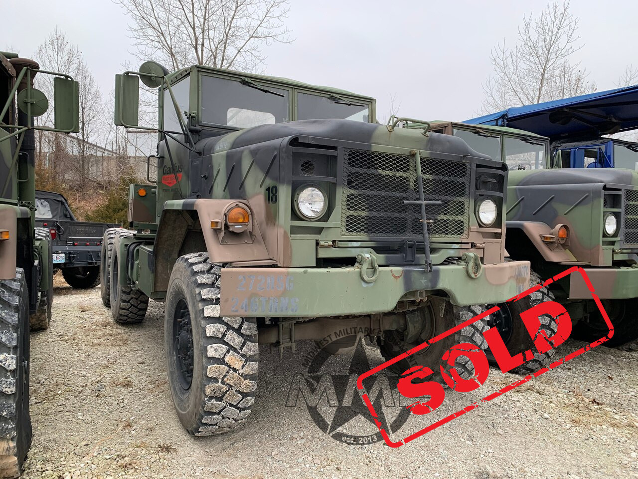 Am General M917 20 TON 8X6 MILITARY DUMP TRUCK