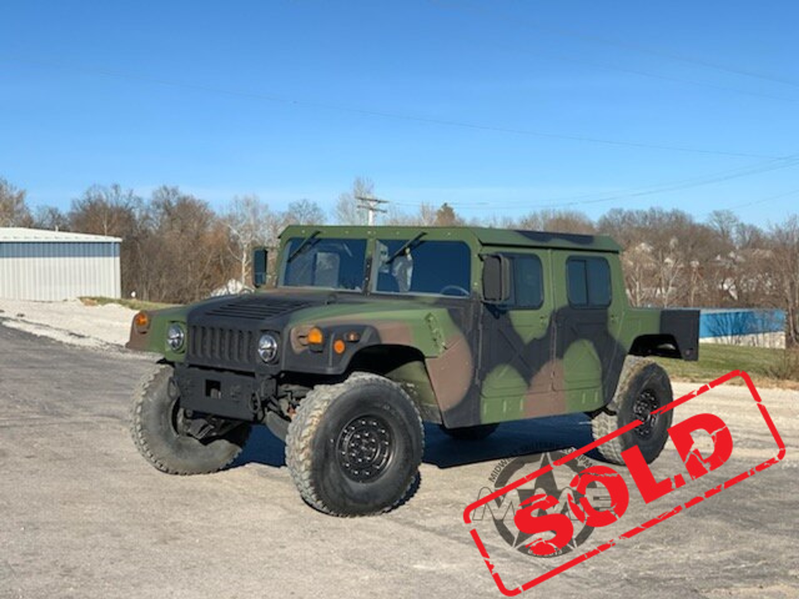 2010 Am General M1123 HMMWV Wagon Back