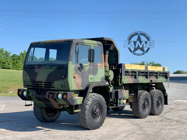 2006 Stewart & Stevenson M1157 A1R MTV 10 Ton 6x6 Dump Truck
