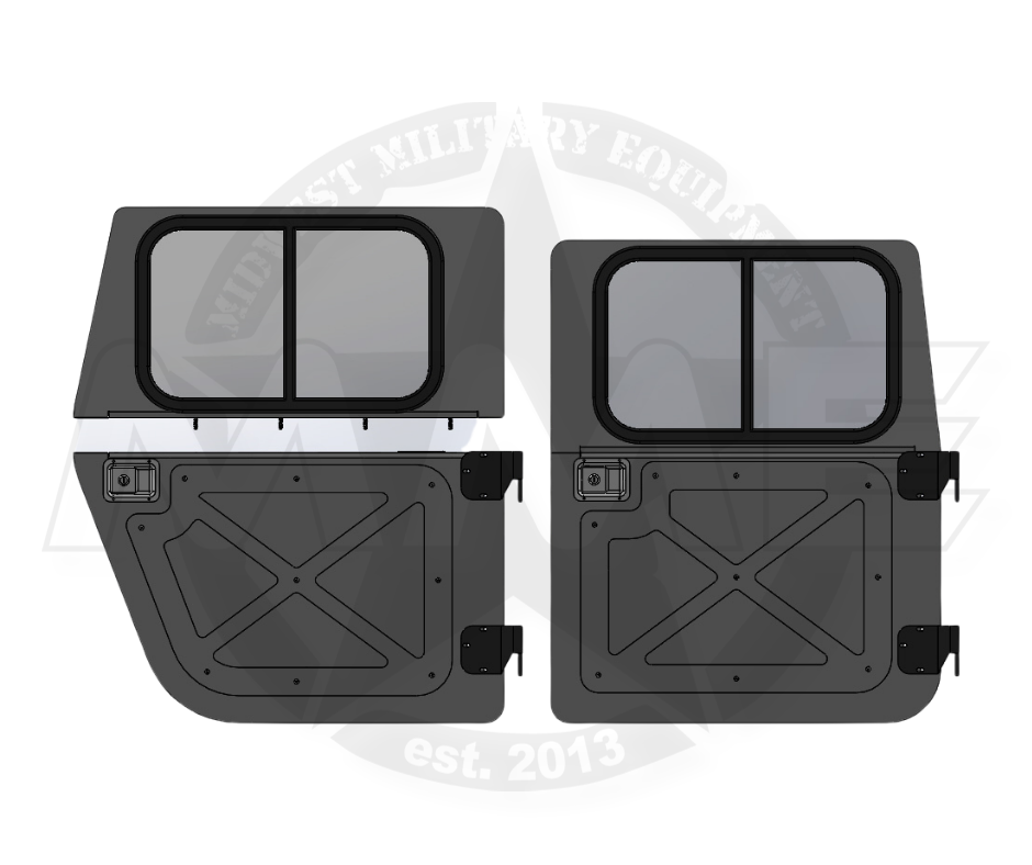 Aluminum Half Door Kit HMMWV