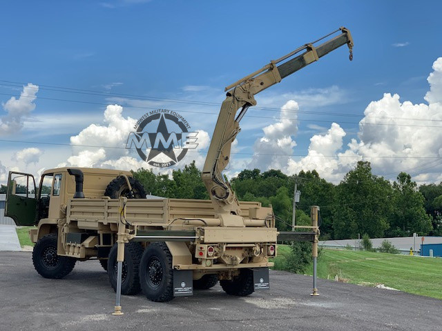 2004 STEWART & STEVENSON M1084A1 6X6 5TON Cargo TRUCK W/ REAR MATERIAL ...