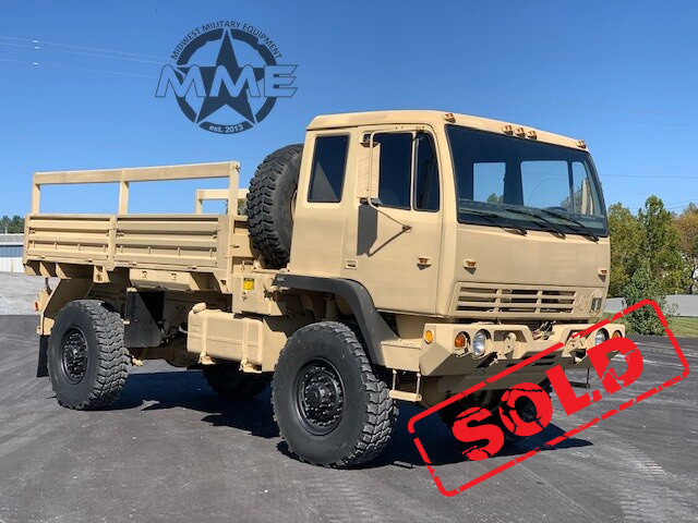 1997 STEWART & STEVENSON M1078 4X4 2.5 TON MILITARY TRUCK
