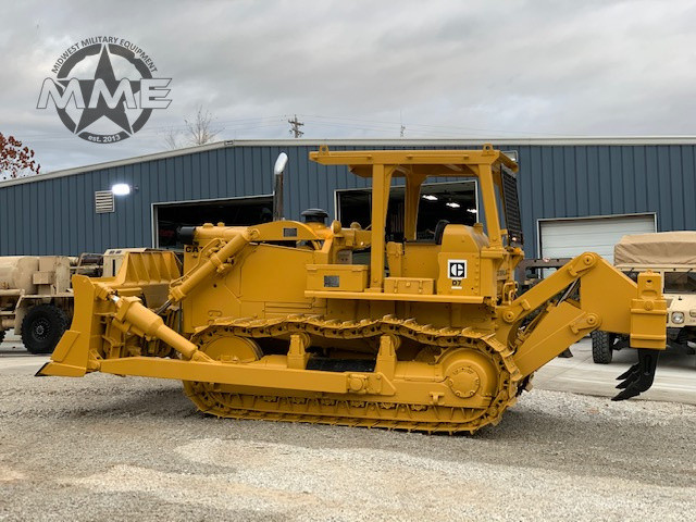 Caterpillar Ex-Military D7-F Dozer With 3 Shank Ripper