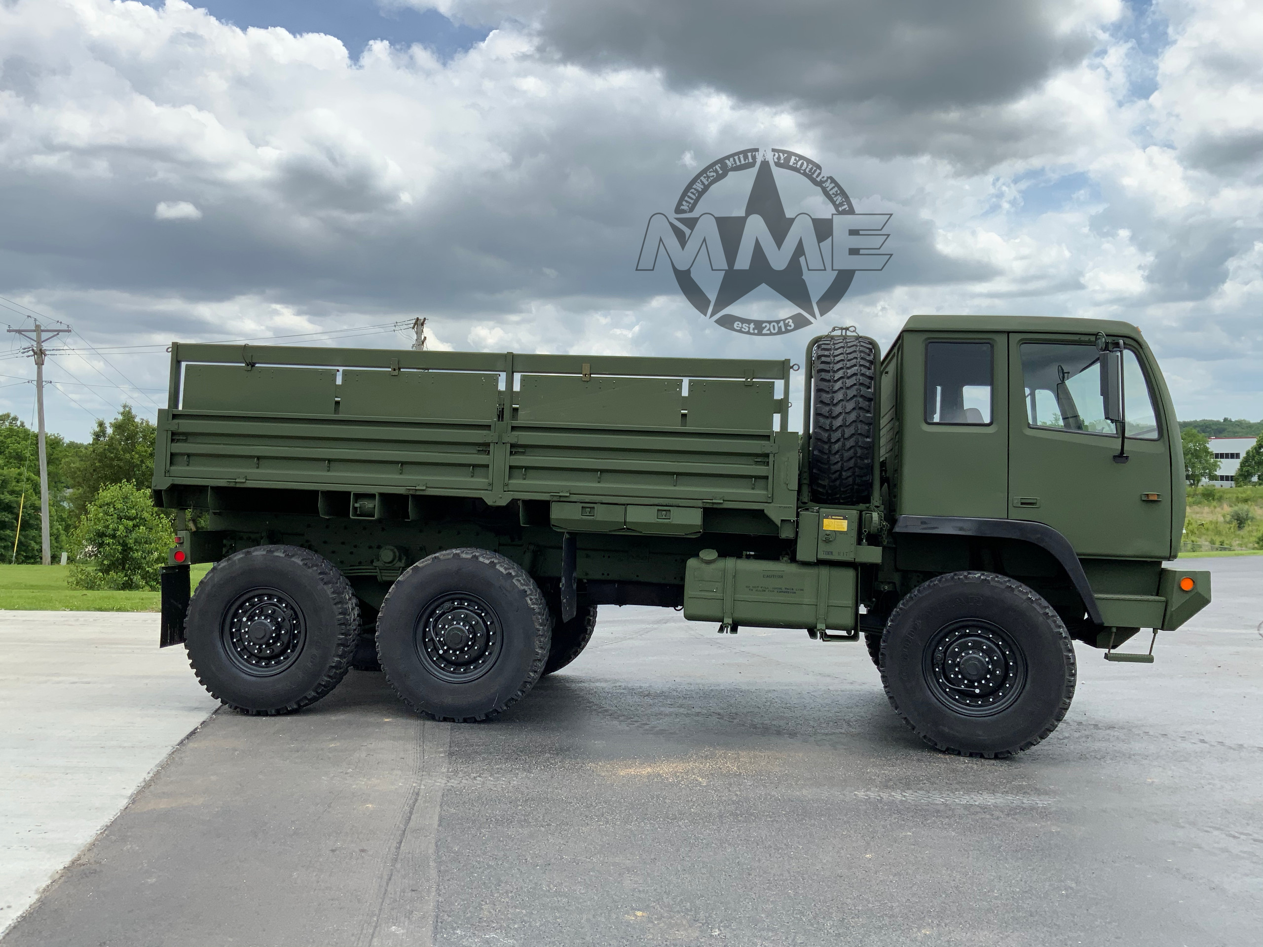 1999 Stewart & Stevenson M1083a1 MTV 5 Ton 6X6 Military Cargo
