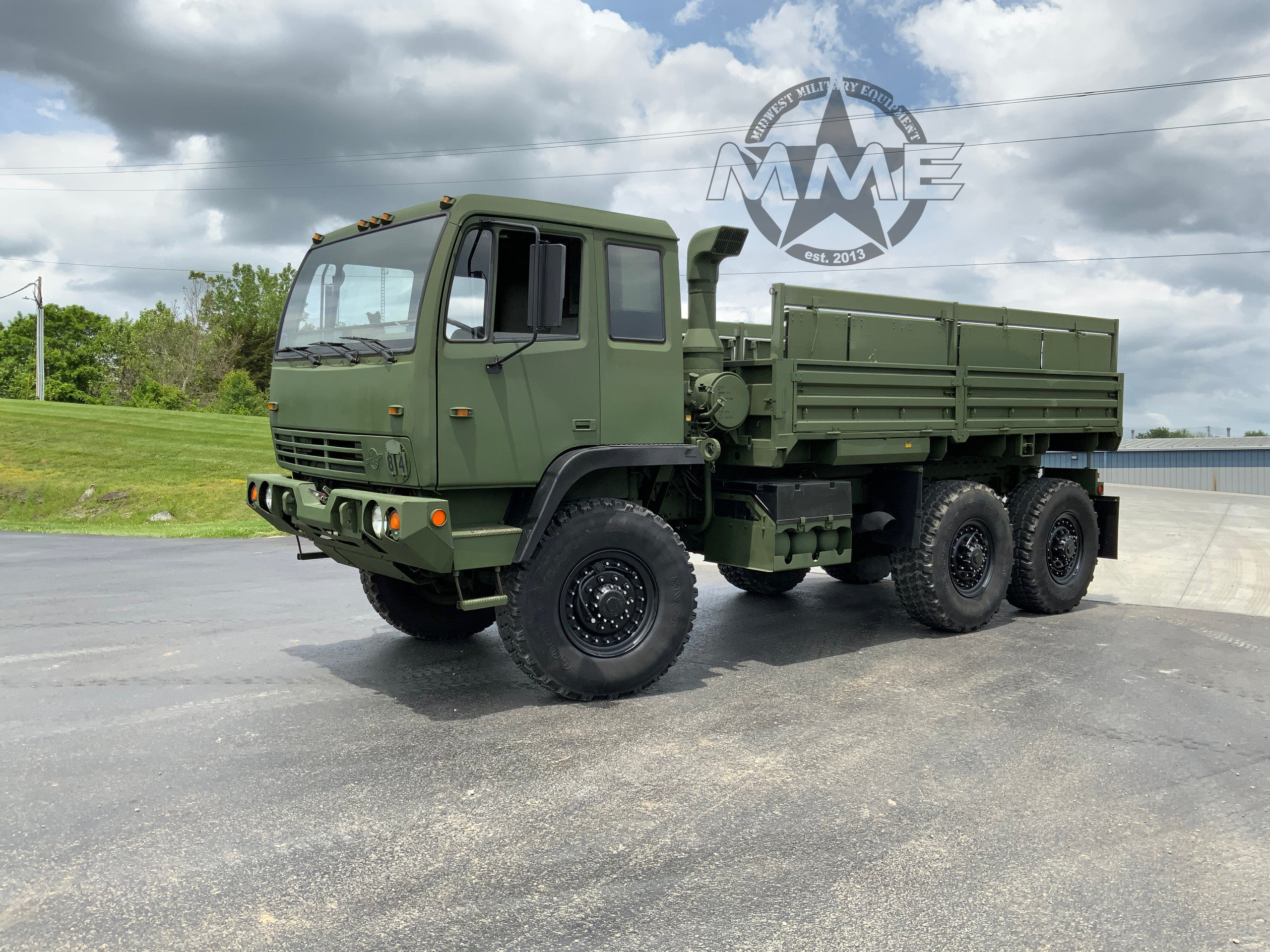 2002 Stewart & Stevenson M1083a1 MTV 5 Ton 6X6 Military Cargo