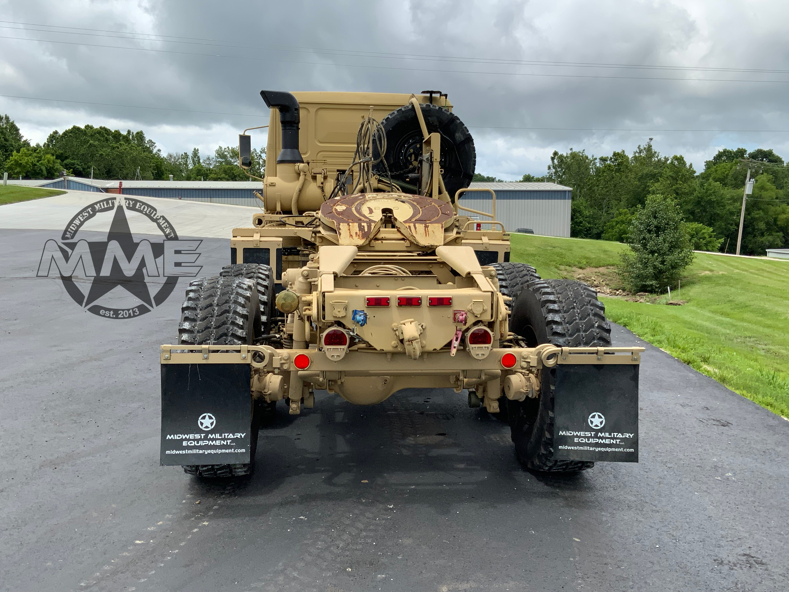 2002 Stewart & Stevenson M1088A1 5 Ton 6x6 Military Semi Truck Tractor ...