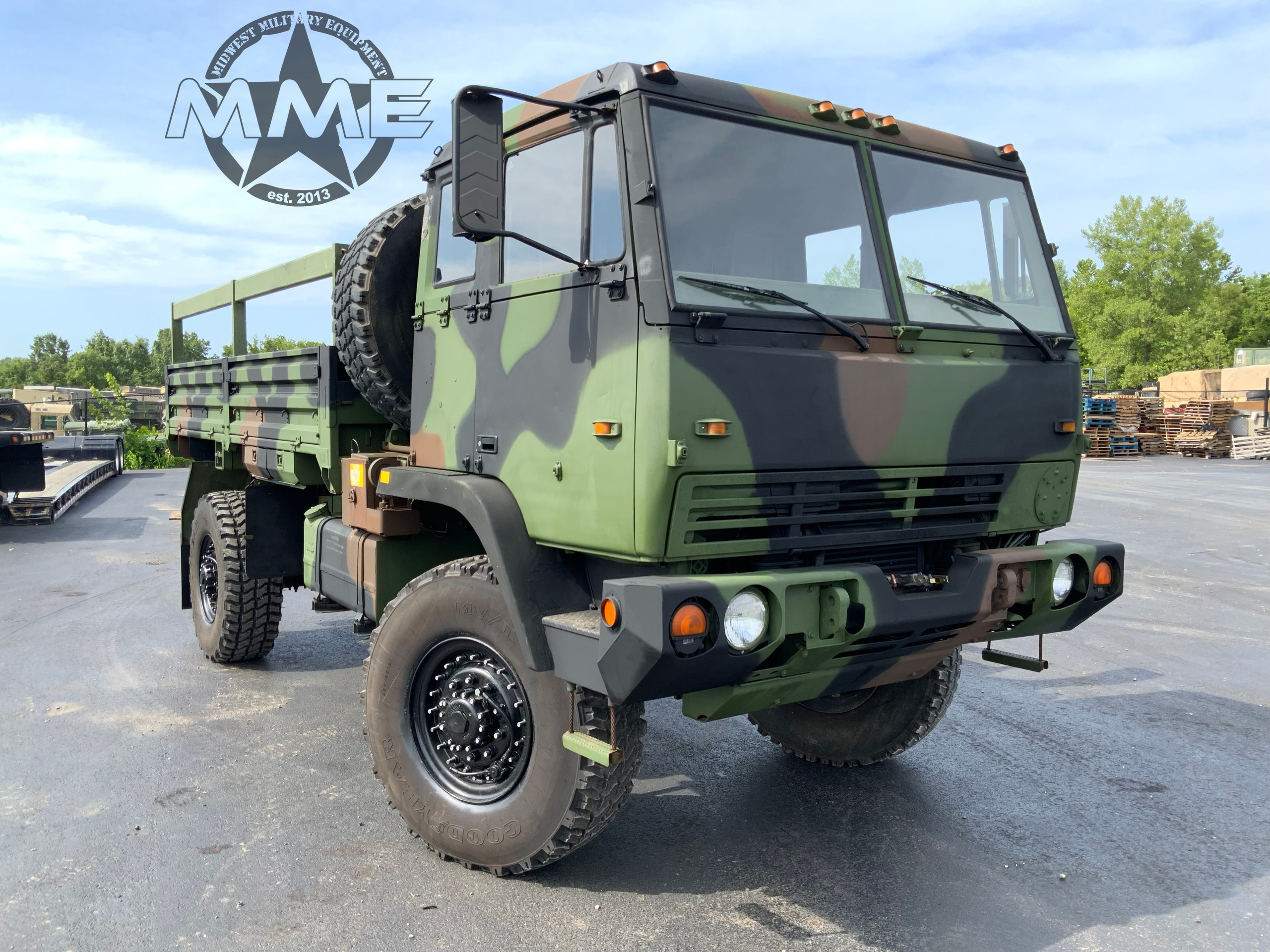 1997 Stewart & Stevenson M1081 4X4 2 1/2 Ton Cargo Truck