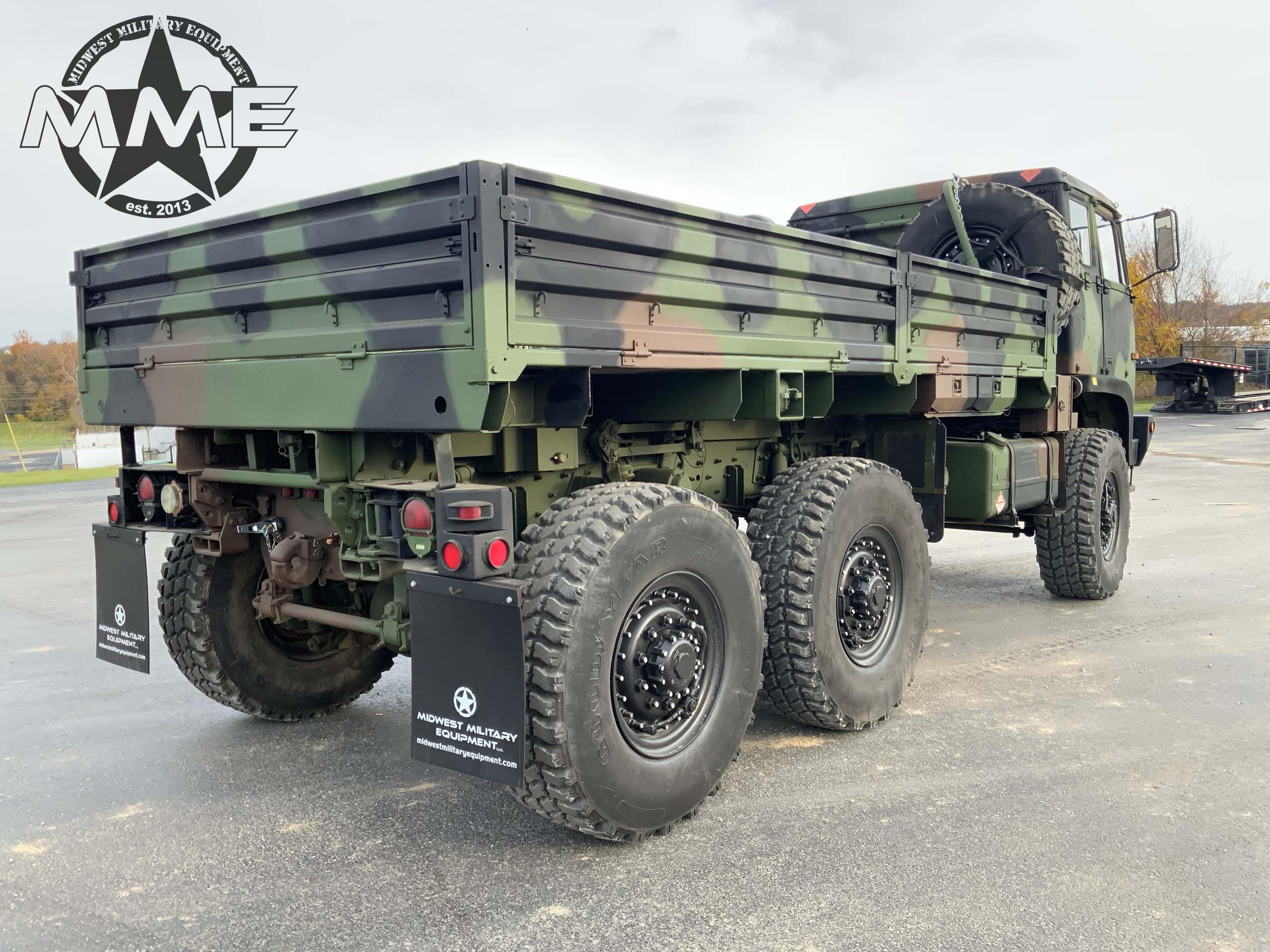 1995 Stewart & Stevenson M1093 W/ Winch 5 Ton Military Cargo
