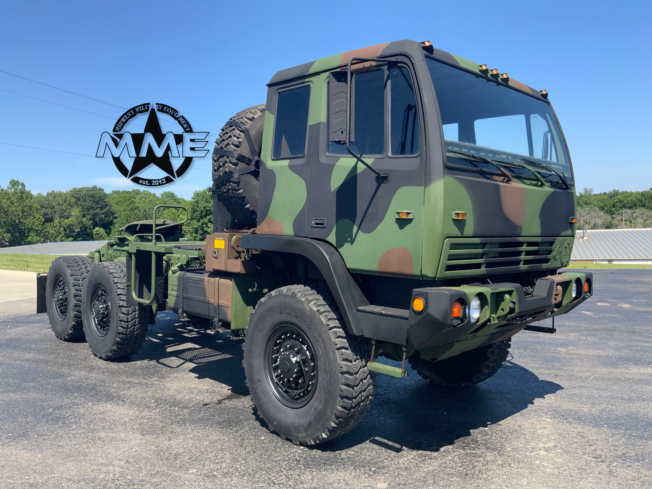 1996 Stewart & Stevenson M1088 Military 5 TON MTV 6x6 Tractor Truck