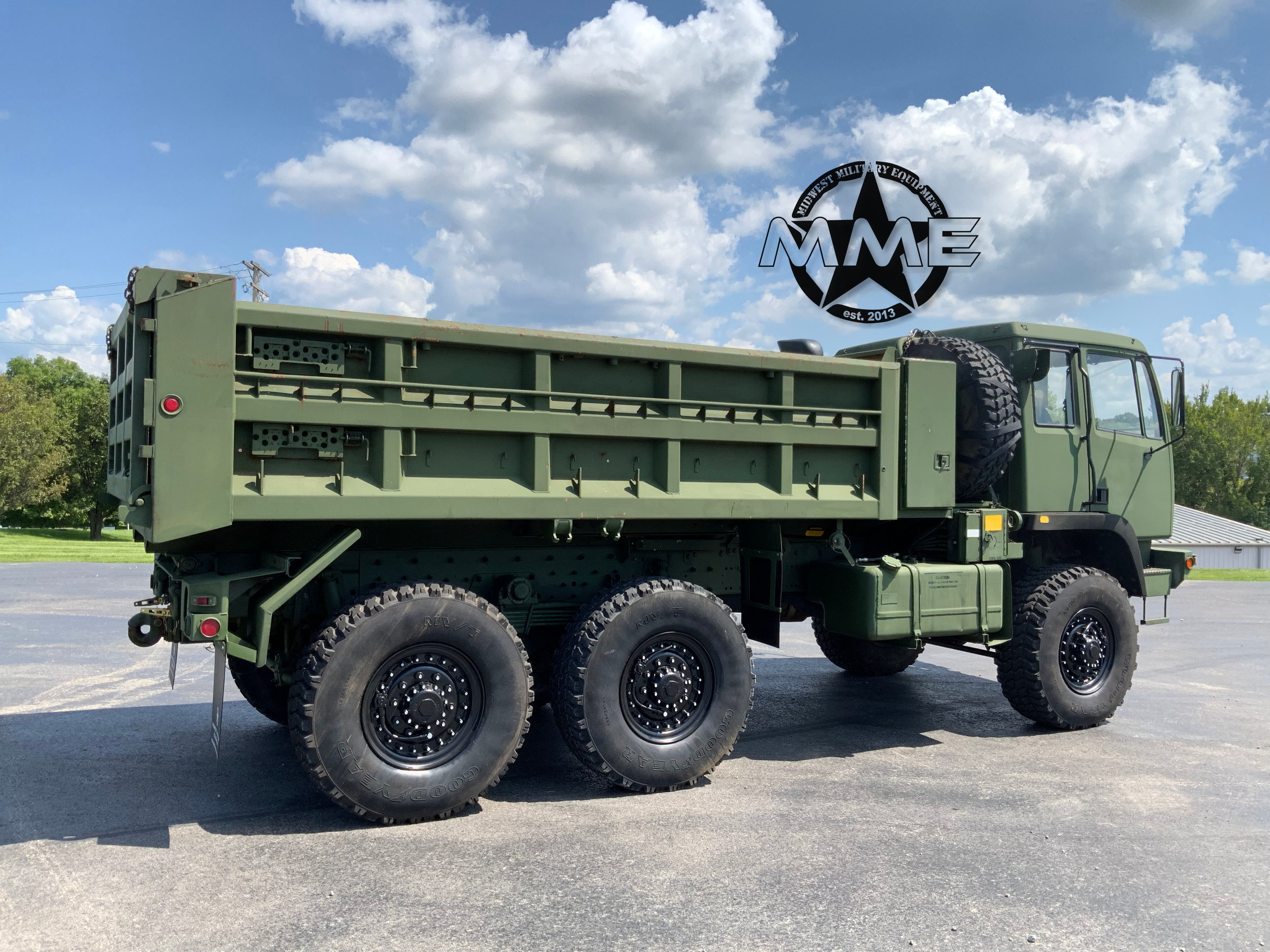 2006 Stewart & Stevenson M1157 A1R MTV 10 Ton 6x6 Dump Truck