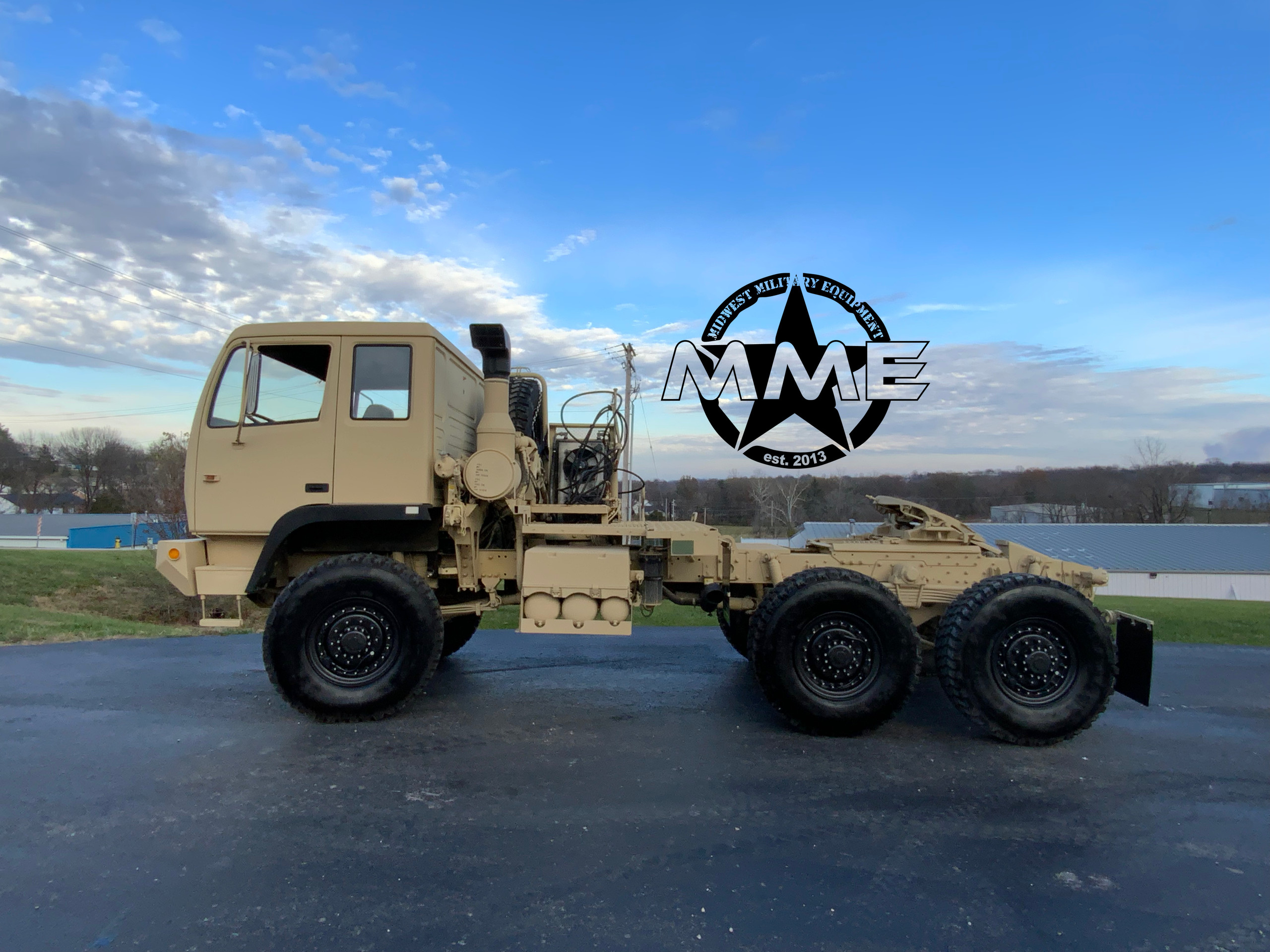 2000 Stewart & Stevenson M1088A1 5 Ton 6 x 6 Military Truck Tractor Semi