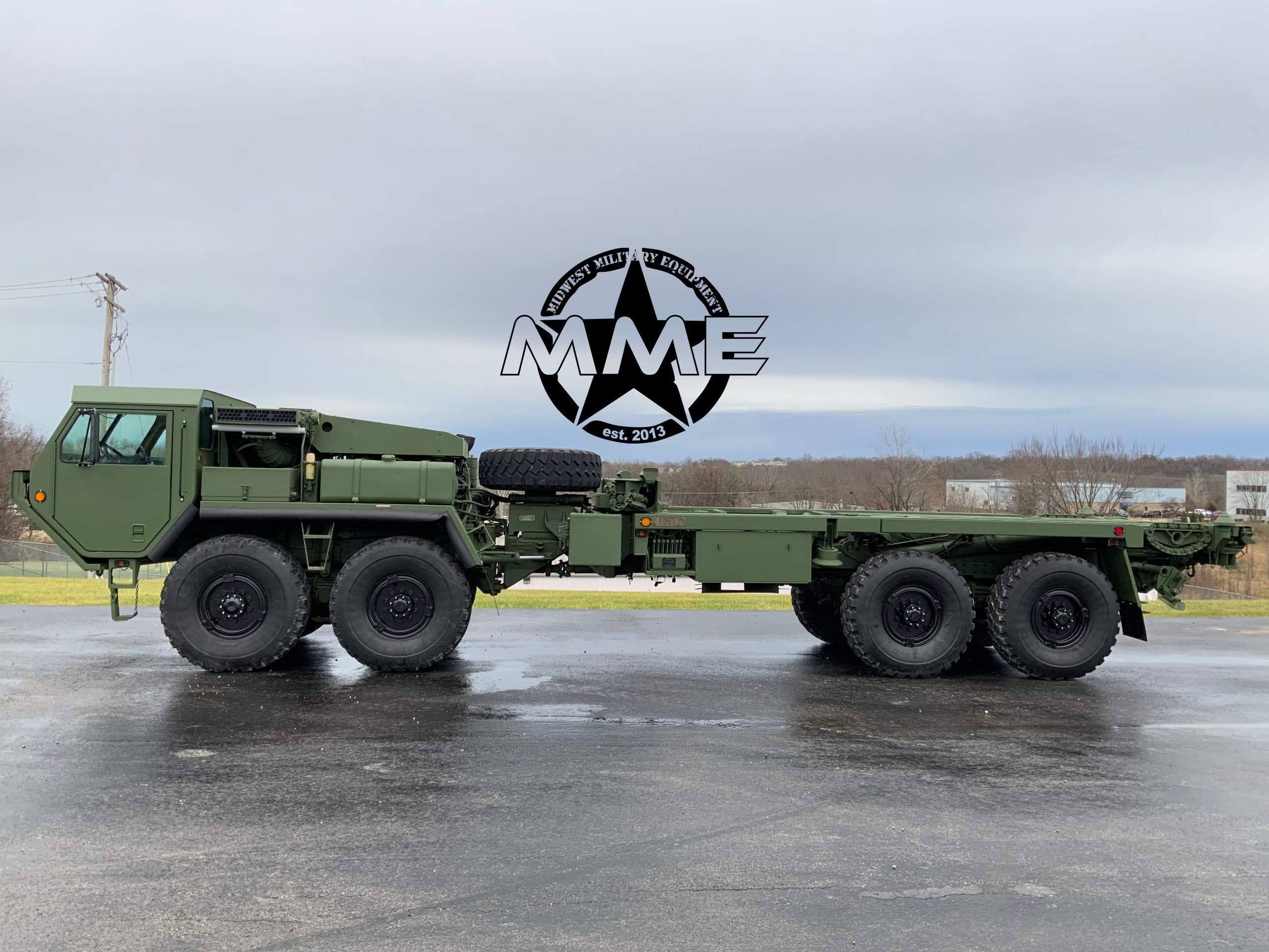 1987 Oshkosh Mk48 / MK18 Container Handler LVS 8x8 Cargo Truck ...