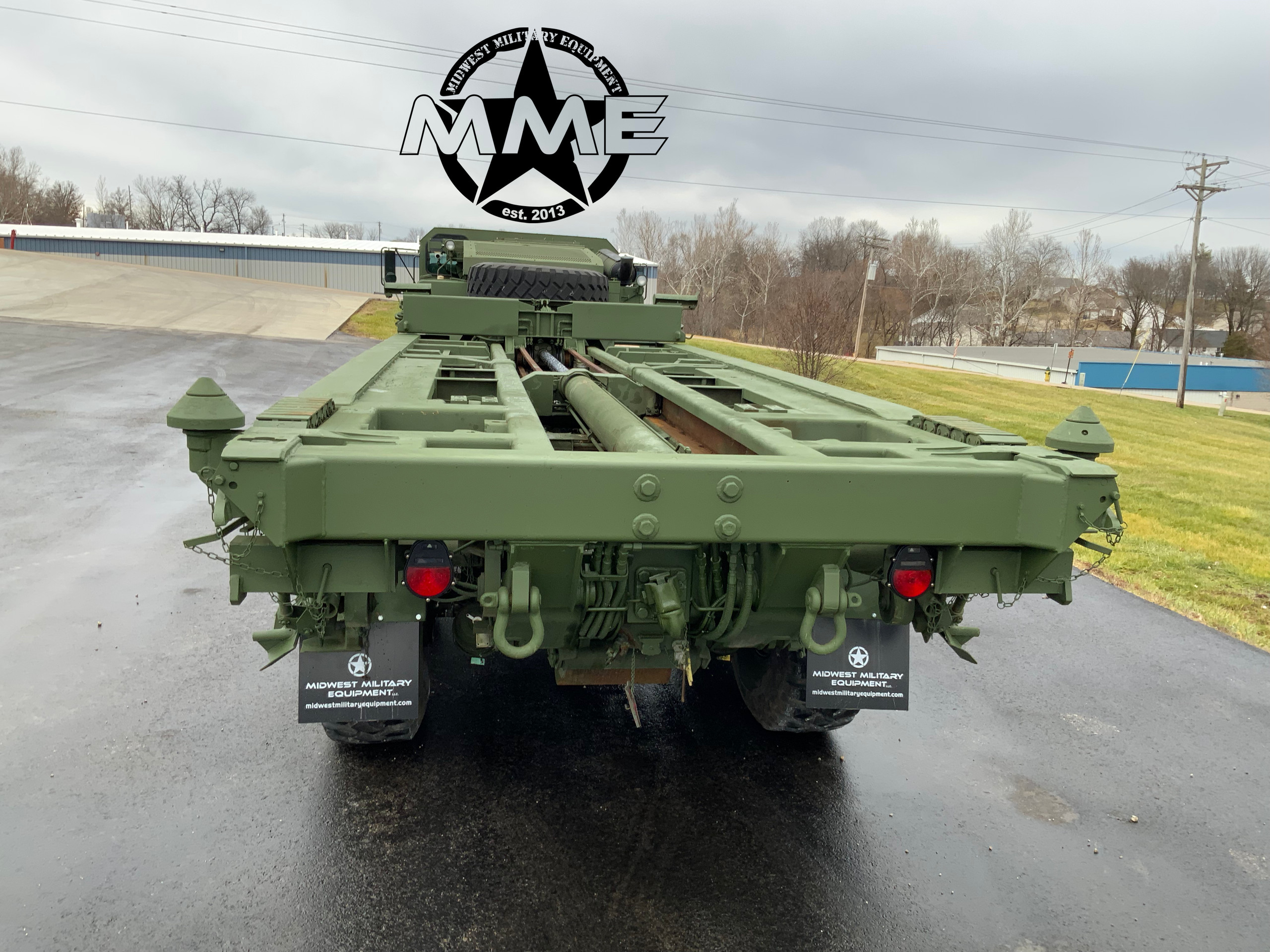 1987 Oshkosh Mk48 / MK18 Container Handler LVS 8x8 Cargo Truck ...