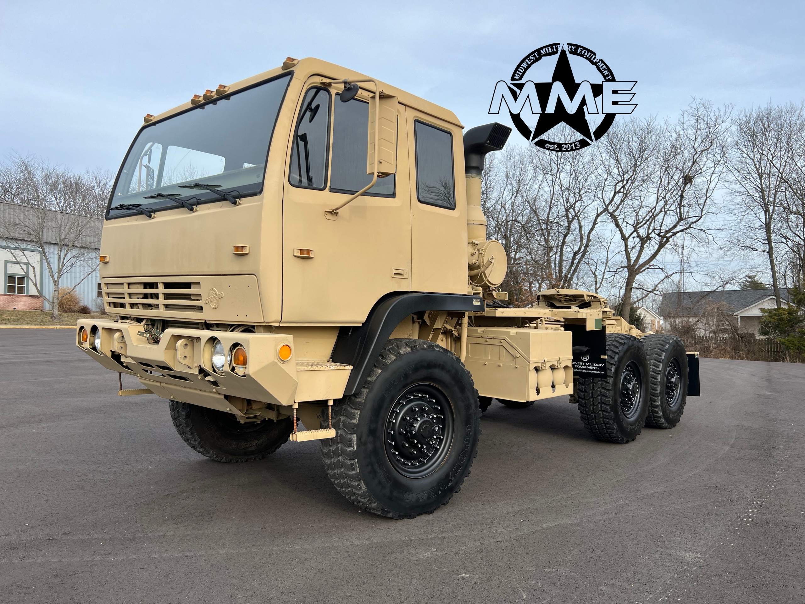 1998 Stewart & Stevenson M1088 Military 5 Ton MTV 6x6 Tractor Truck