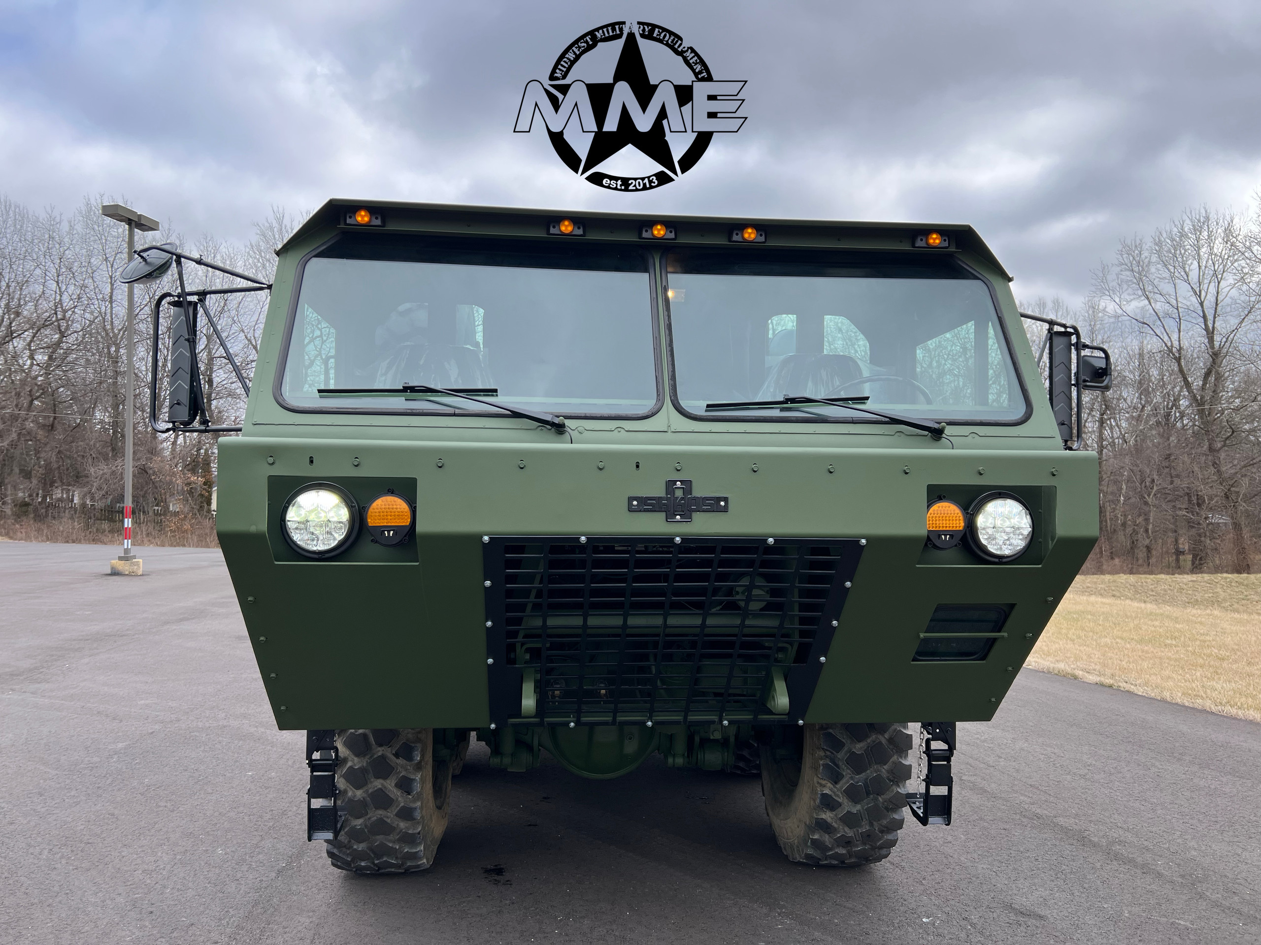 2007 Oshkosh M1120A2 HEMTT 8X8 Truck With LHS Hook Lift System W/ Air ...
